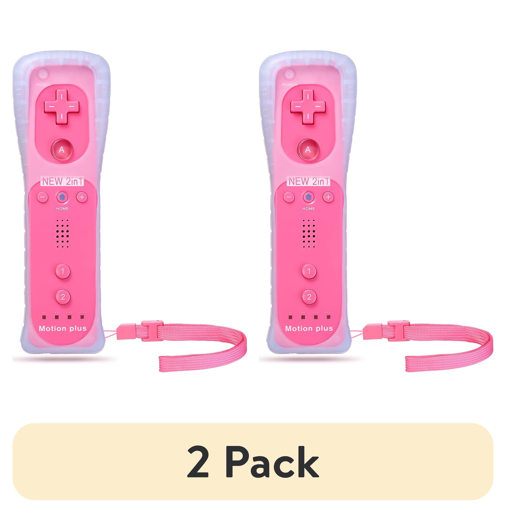 (2 pack) Motion Plus Remote Controller for Nintendo Wii / Wii U Console ...