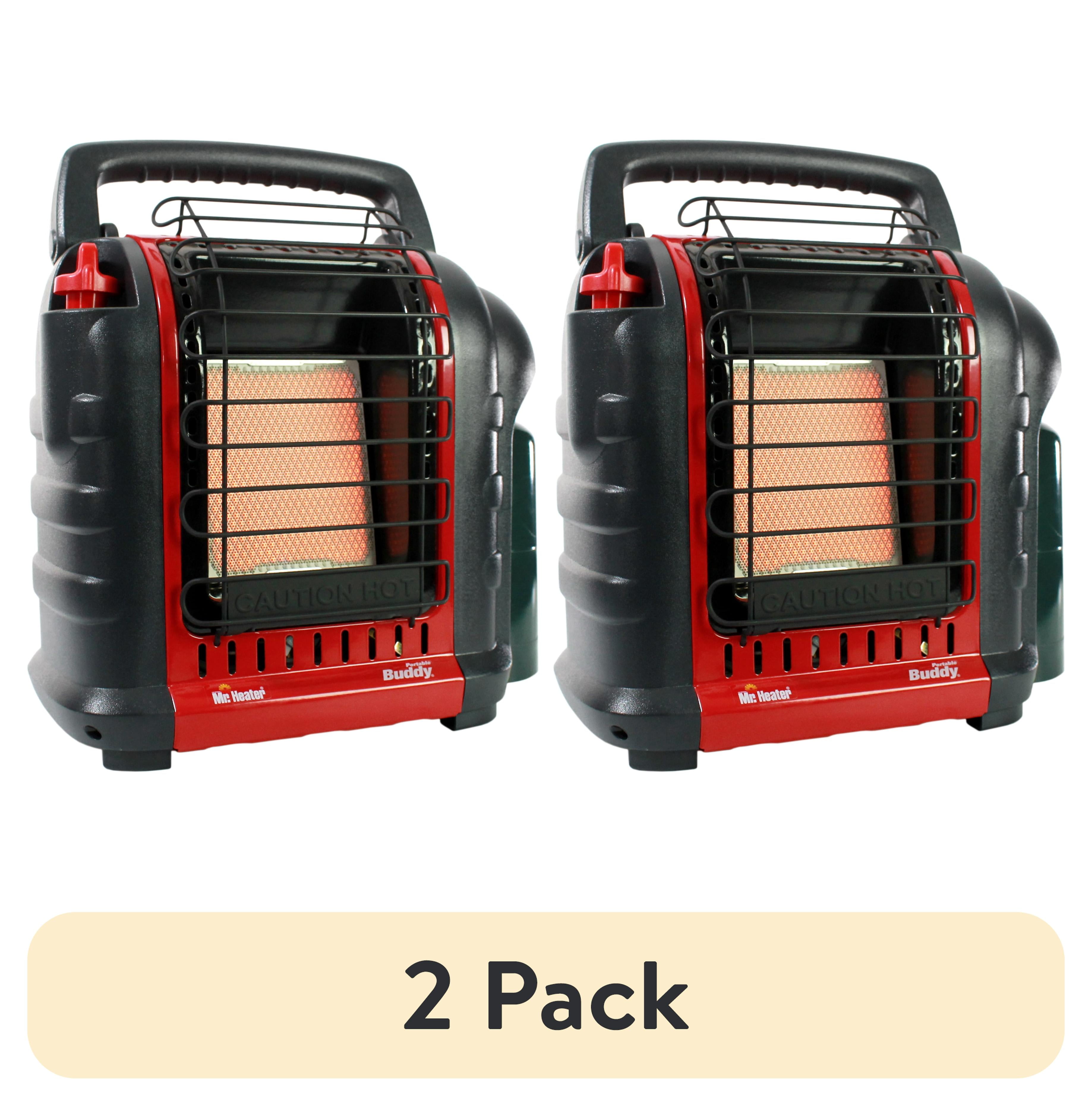 (2 pack) Mr. Heater Portable Buddy 9,000 BTU Propane Radiant Space Heater - MH9BX-New - Walmart.com