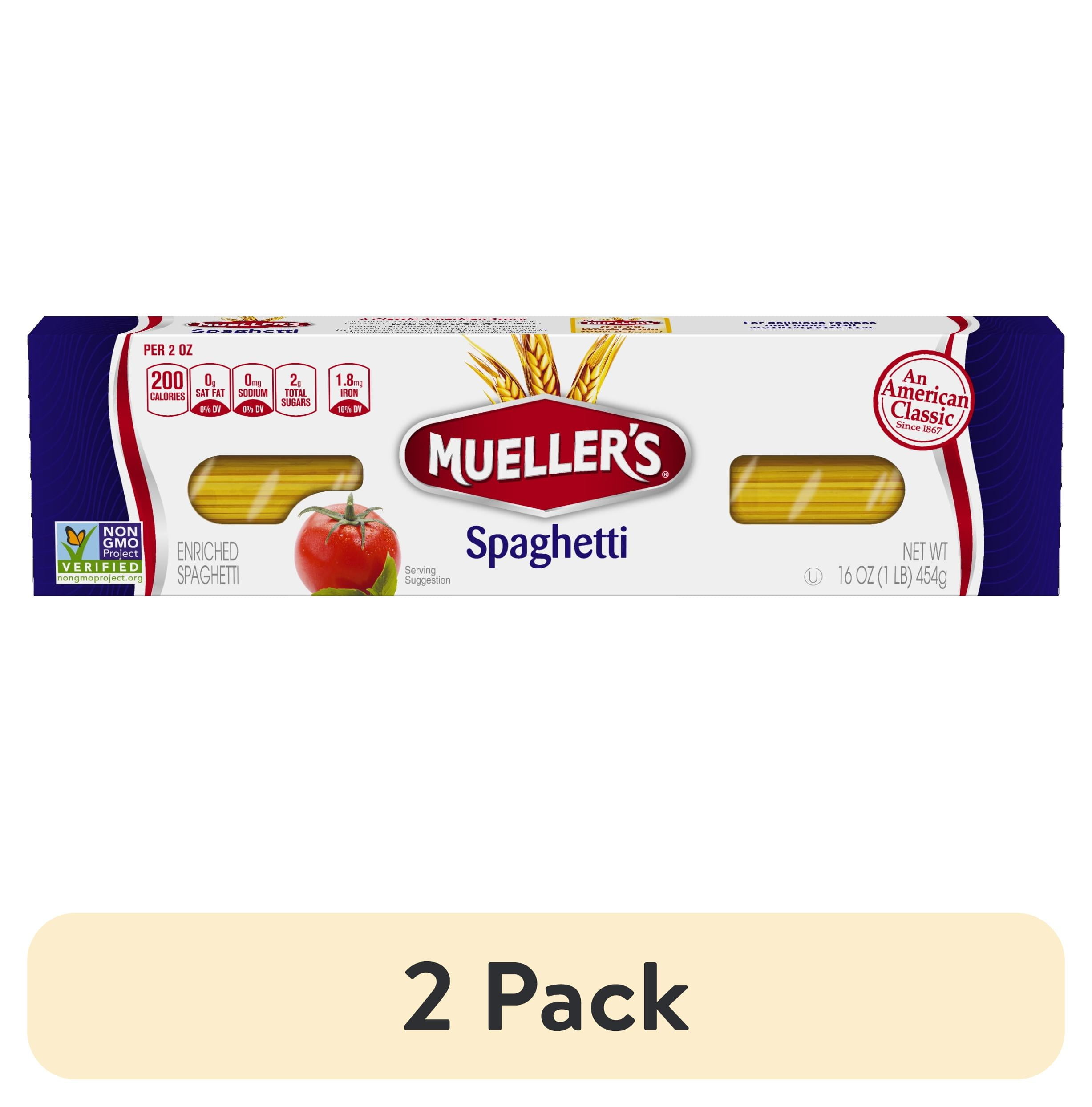 (2 pack) Mueller's 16 oz Spaghetti - Walmart.com