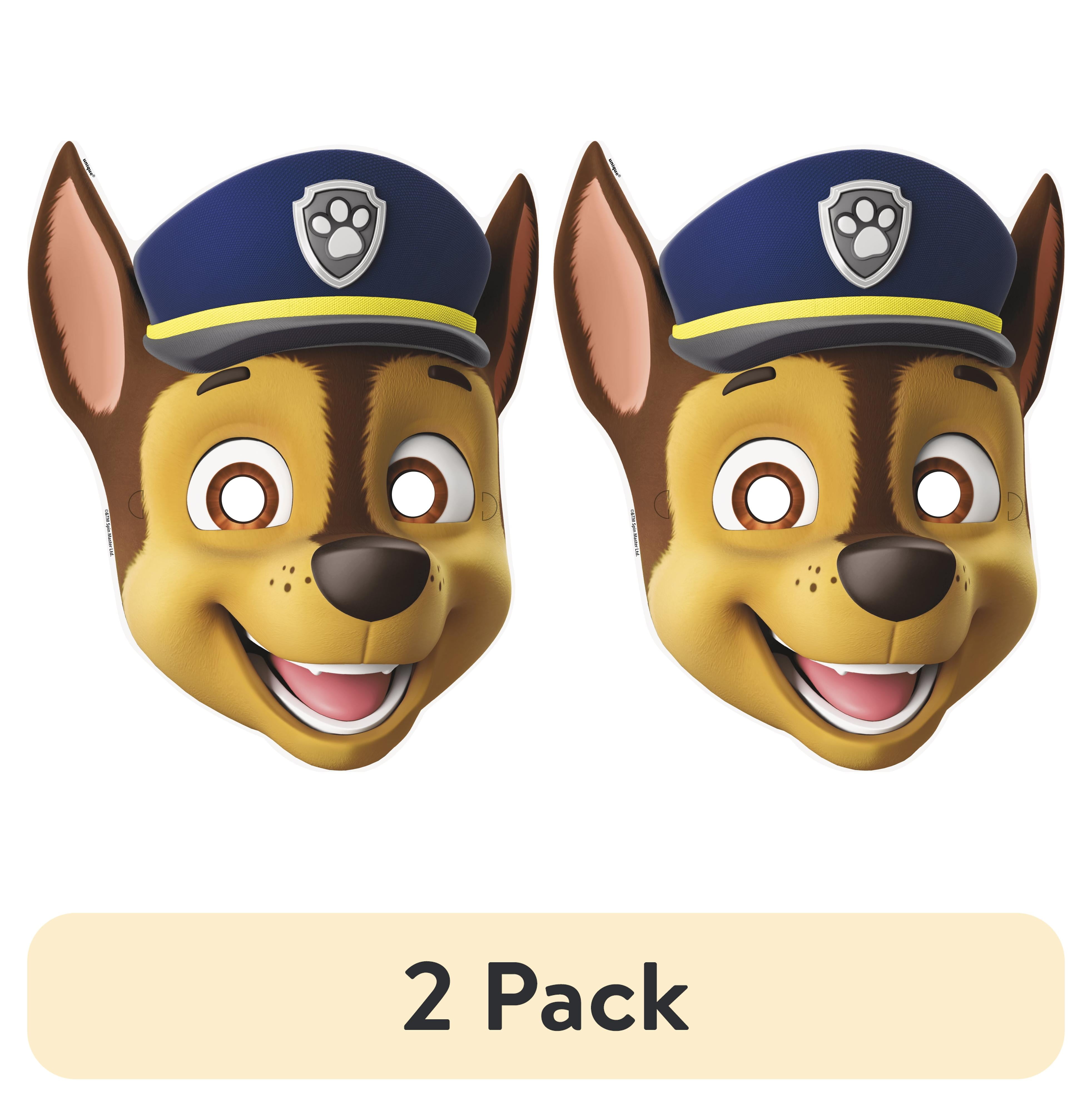 (2 pack) Multicolor PAW Patrol Party Masks, 8ct - Walmart.com