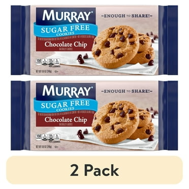 Murray Sugarless Pecan Shortbread Butter Cookies, Sugar Free, 8.8oz ...