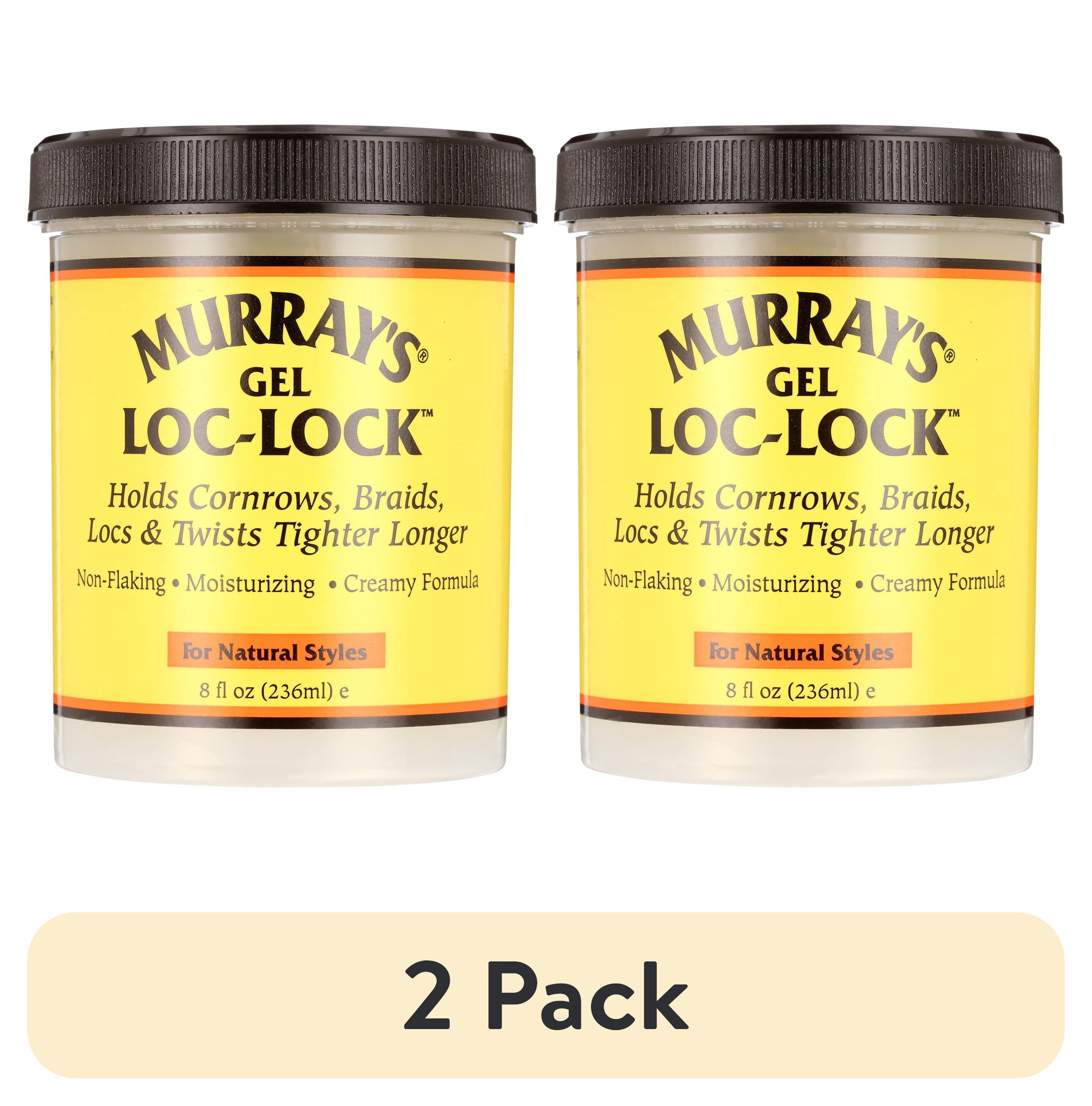 (2 pack) Murray's Loc-Lock Gel 8 oz., Moisturizing, Unisex - Walmart.com