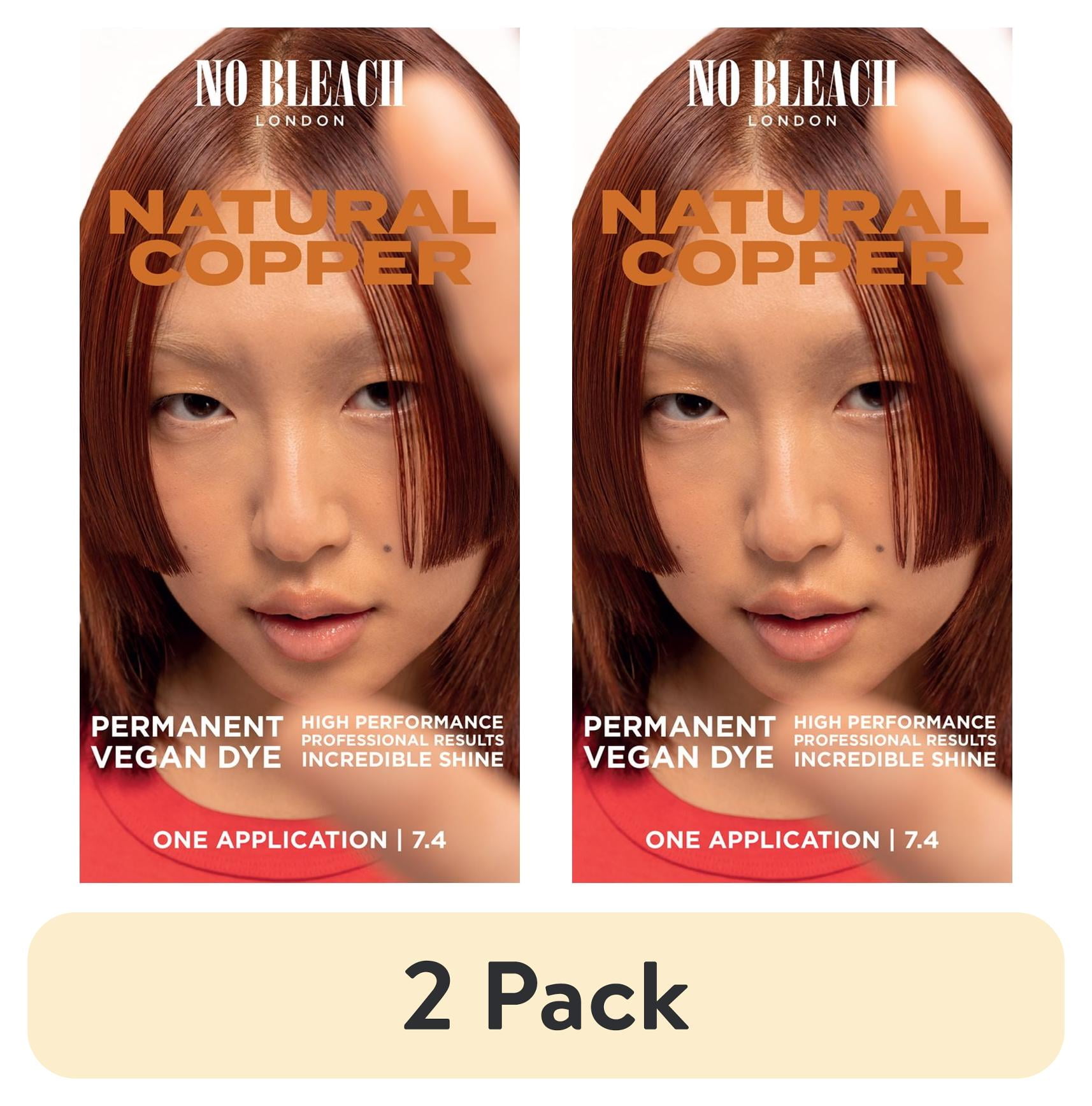 (2 pack) NATURAL COPPER PERMANENT KIT - Walmart.com