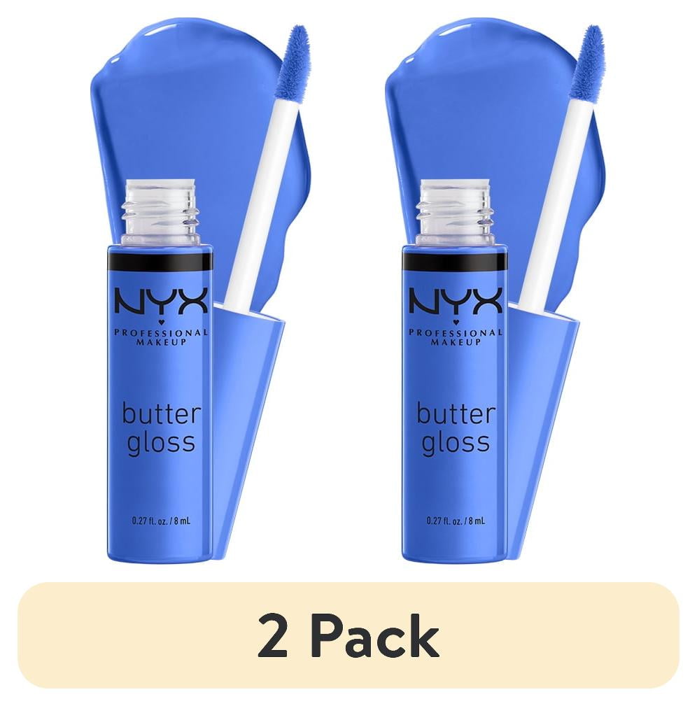 (2 pack) NYX Professional Makeup Butter Gloss, Non-Sticky Lip Gloss ...