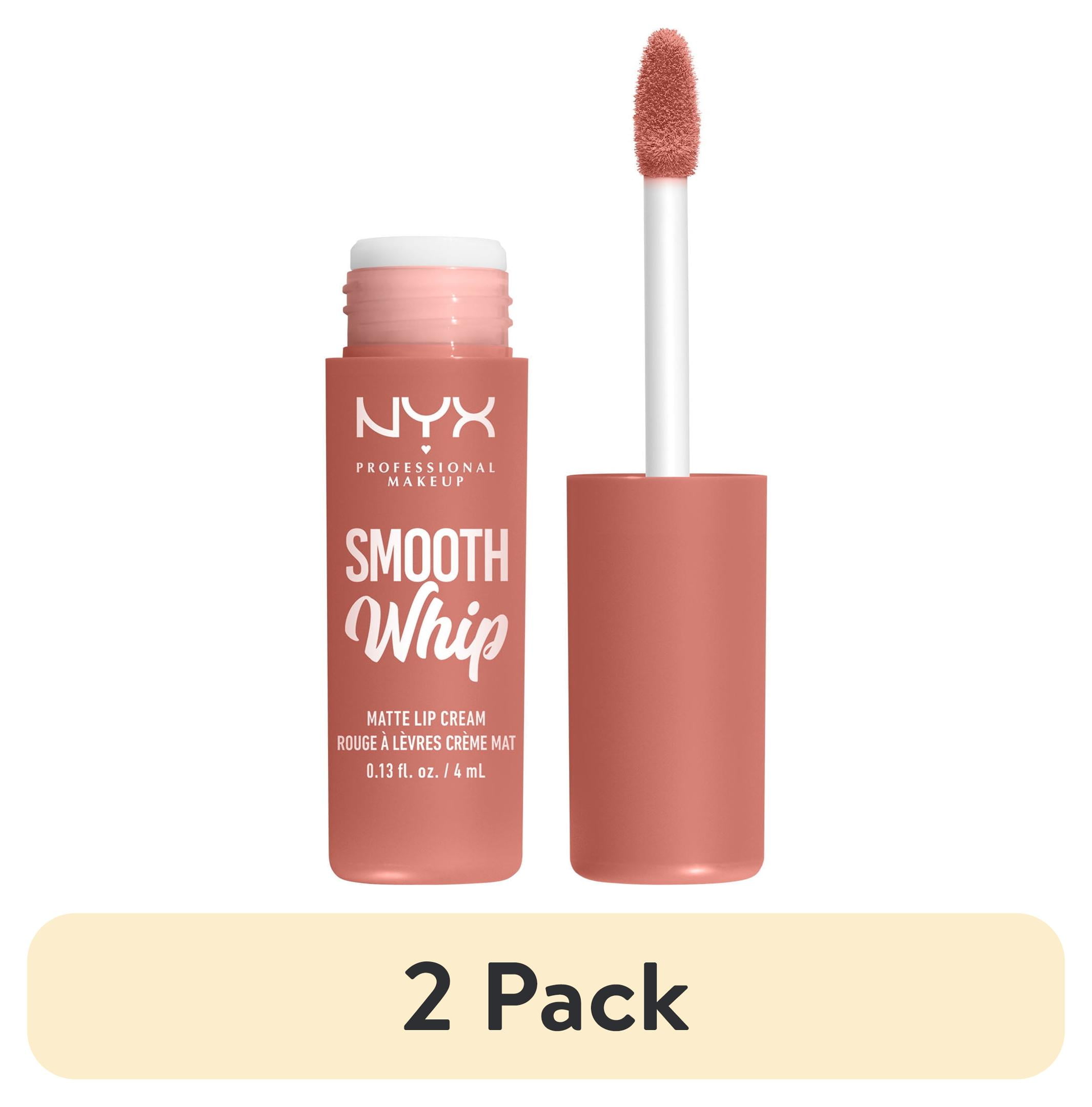 (2 pack) NYX Professional Makeup Makeup Smooth Whip Matte Lip Cream ...