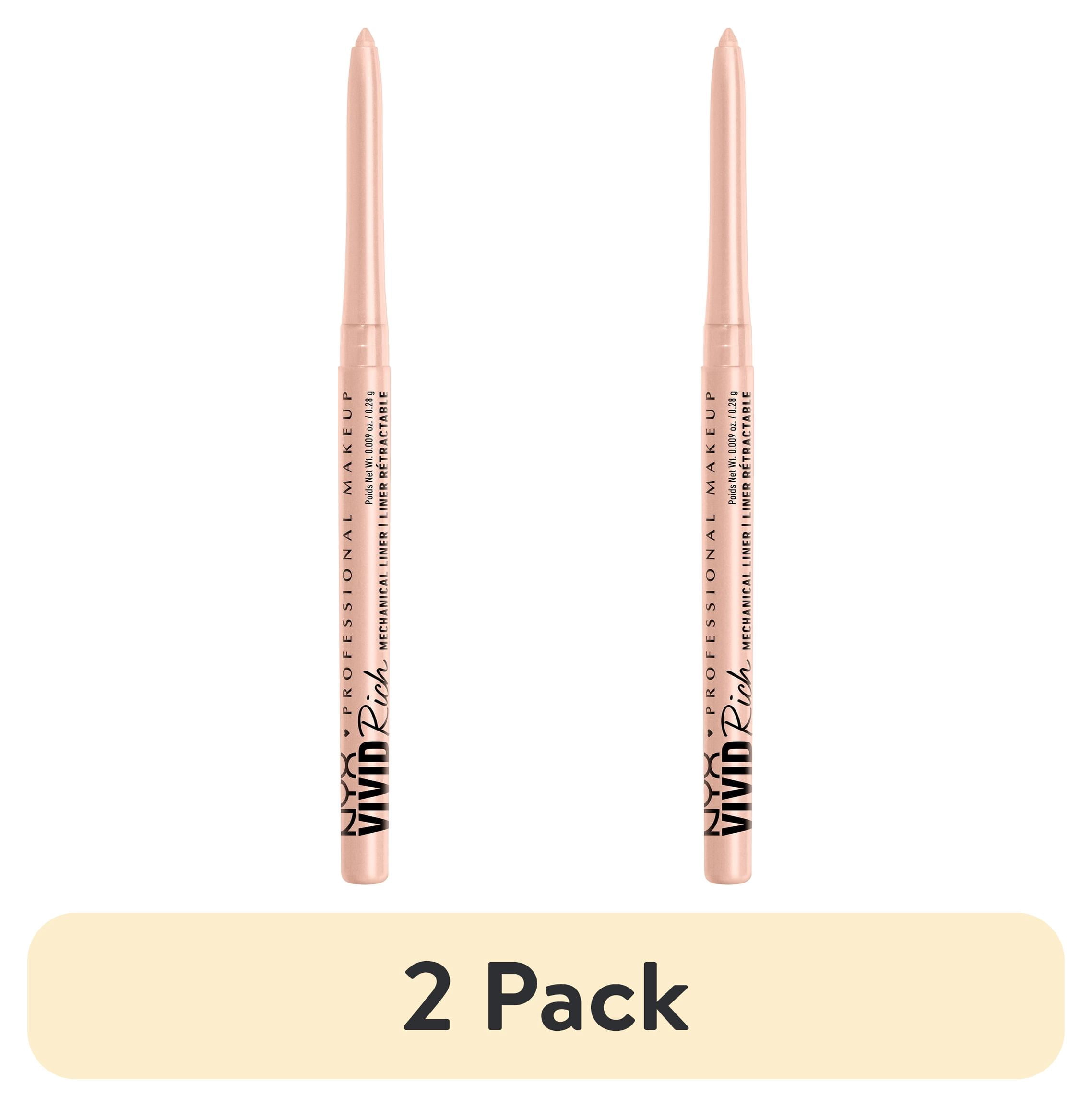 (2 pack) NYX Professional Makeup Vivid Rich Mechanical Eyeliner Pencil ...