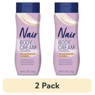 Nair Men's Hair Remover Body Cream, Shower Use, Depilatory Formula, Arm ...