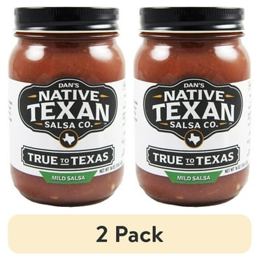 Clint's Mild Texas Salsa 16 oz Low-Calorie Salsa with Tomatoes Spices ...