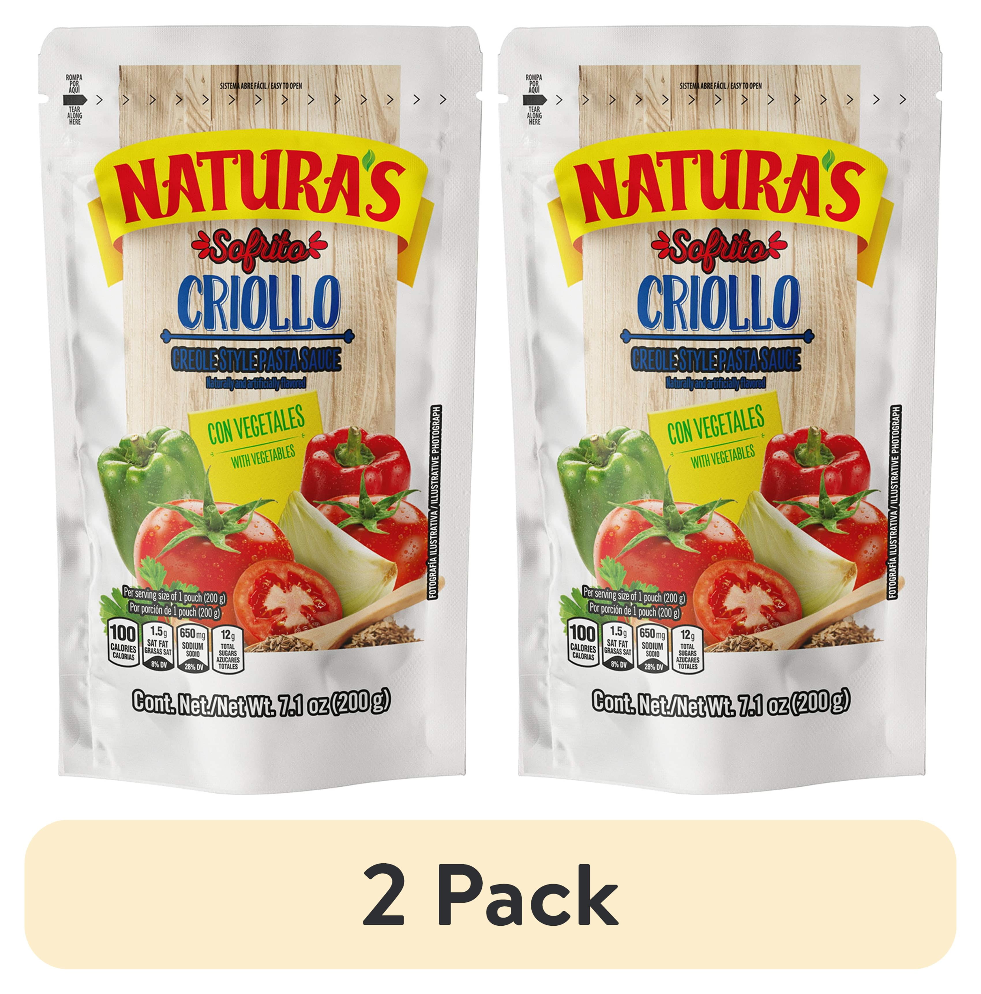 (2 pack) Natura's Sofrito Criollo Sauce, 7.1 oz (12 Pack) - Walmart.com