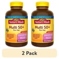 (2 pack) Nature Made Multi Vitamin For Women 50+ with No Iron Tablets ...