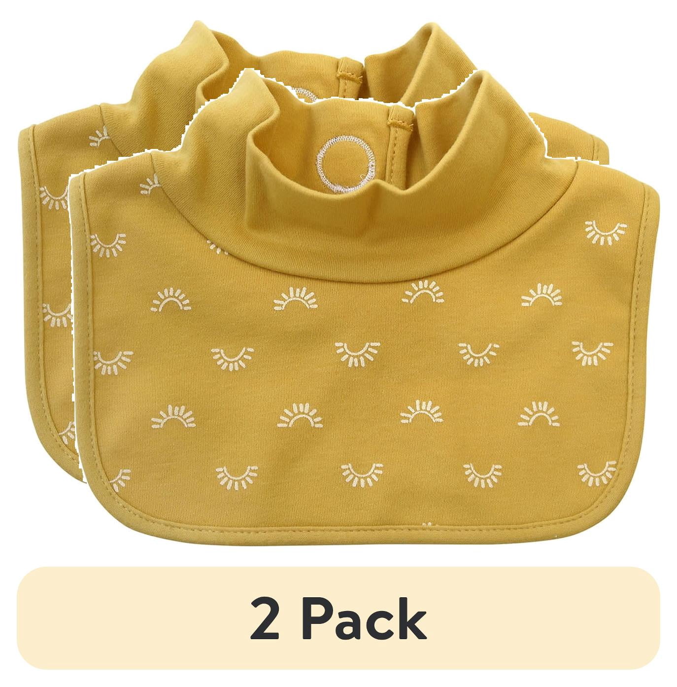 (2 pack) Neat Solutions 3 Pack Unisex Printed Mock Neck Bib - Walmart.com