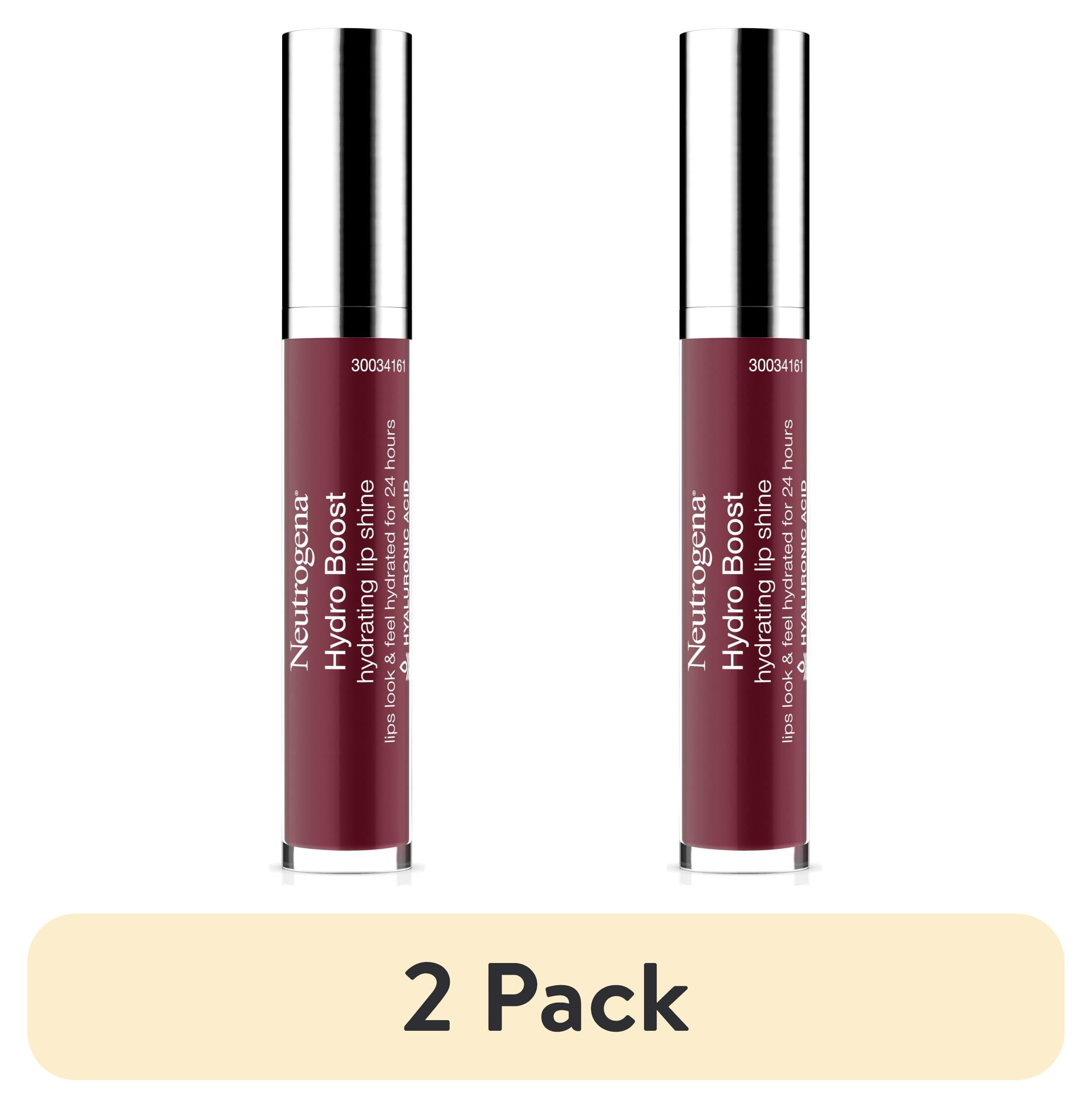 (2 pack) Neutrogena Hydro Boost Moisturizing Lip Gloss, Soft Mulberry ...