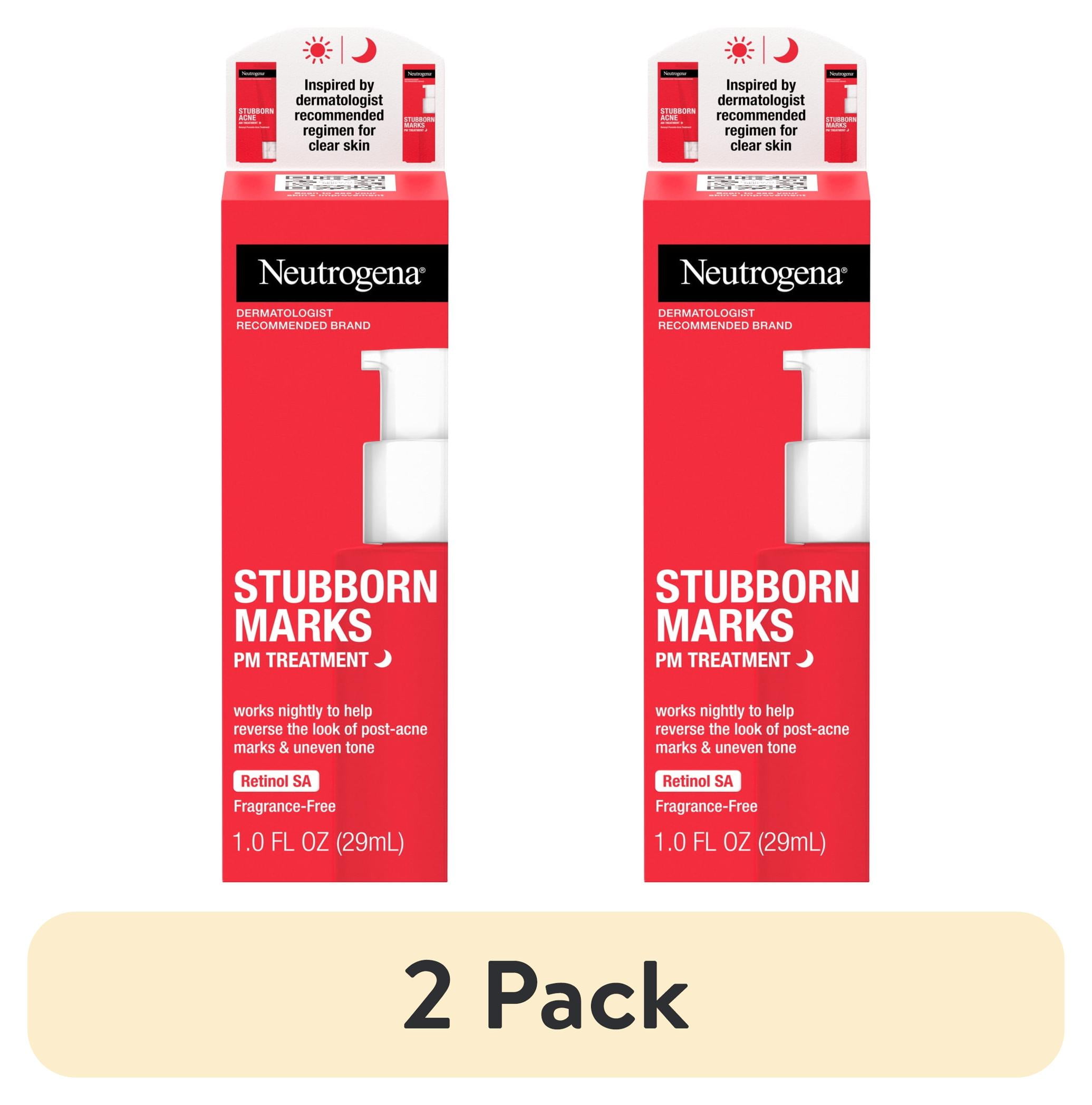(2 pack) Neutrogena Stubborn Marks PM Treatment with Retinol SA, 1 fl ...