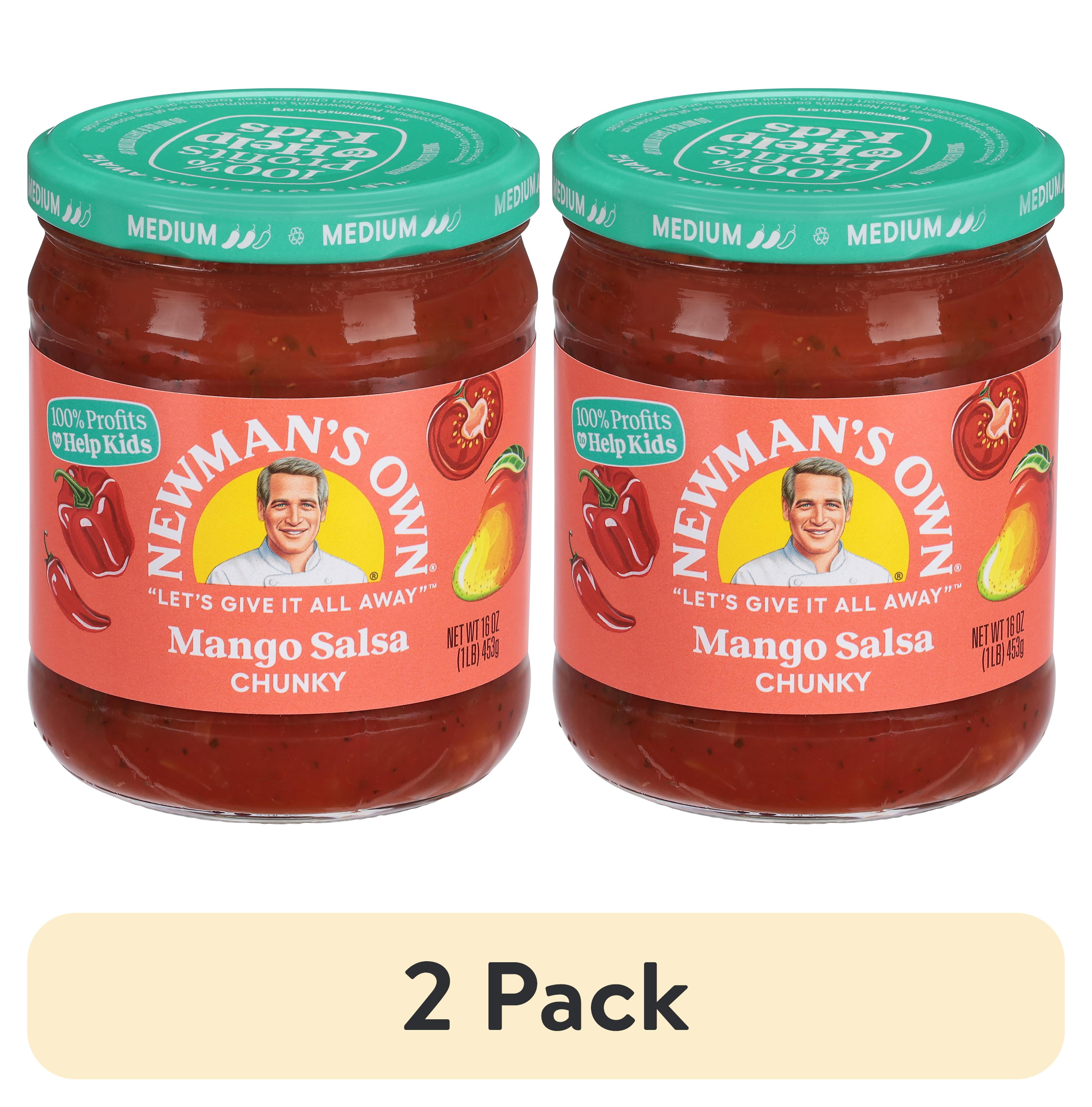 (2 pack) Newmans Own 16z Mango Salsa - Walmart.com