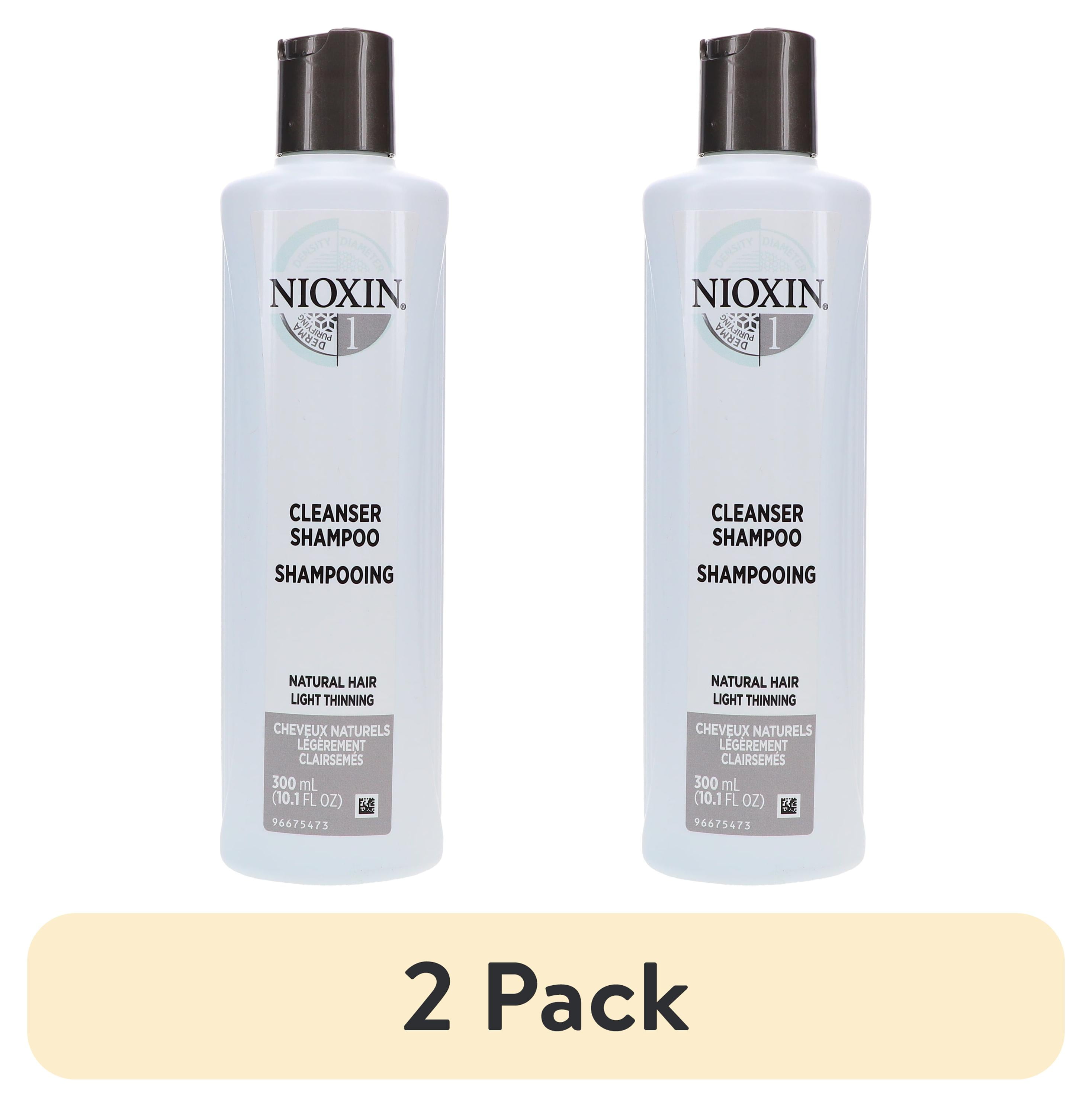 (2 pack) Nioxin Cleanser 1 Shampoo 10.1 oz - Walmart.com