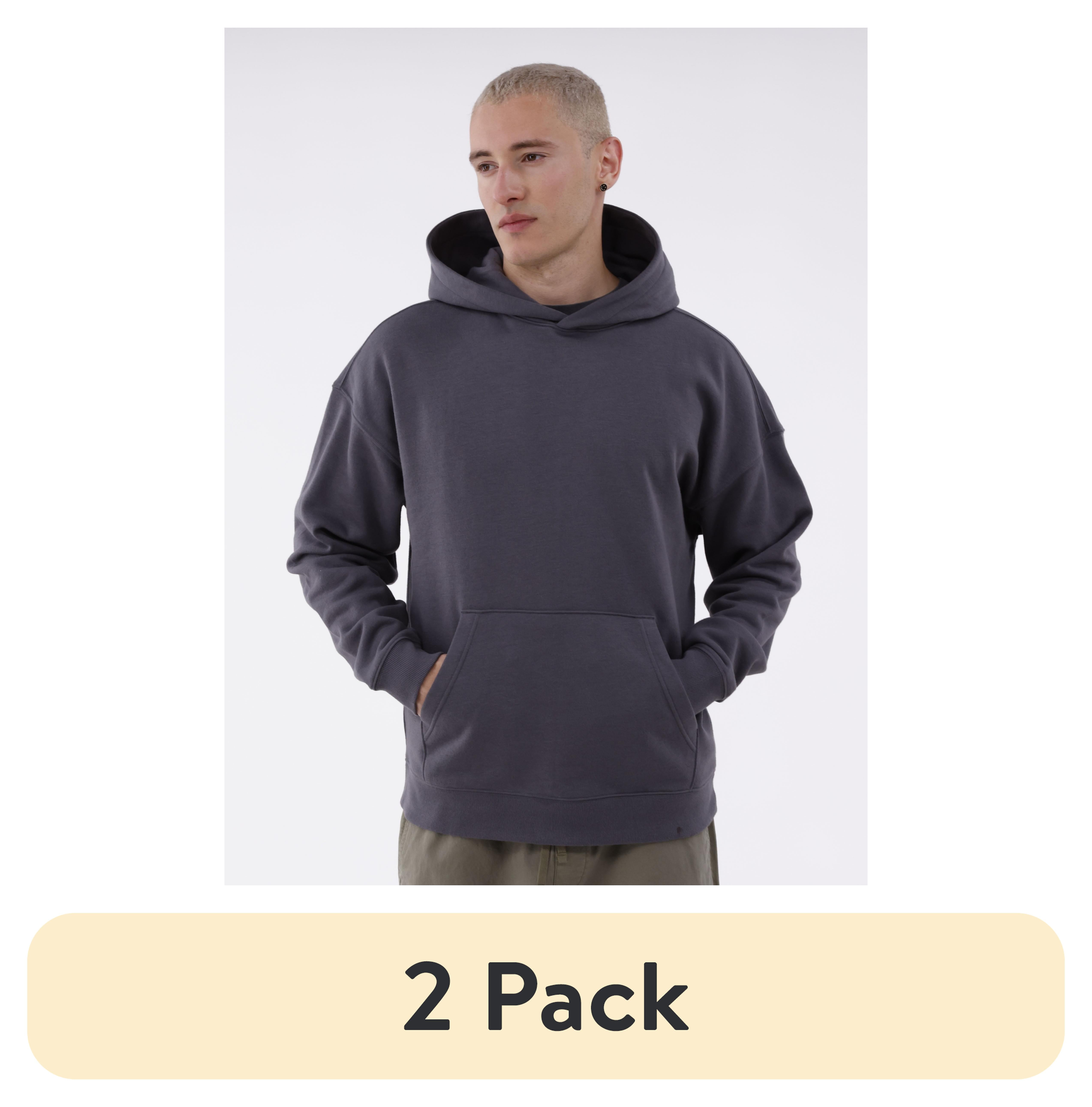 (2 pack) No Boundaries All Gender Oversized Fleece Hoodie Sweatshirt ...