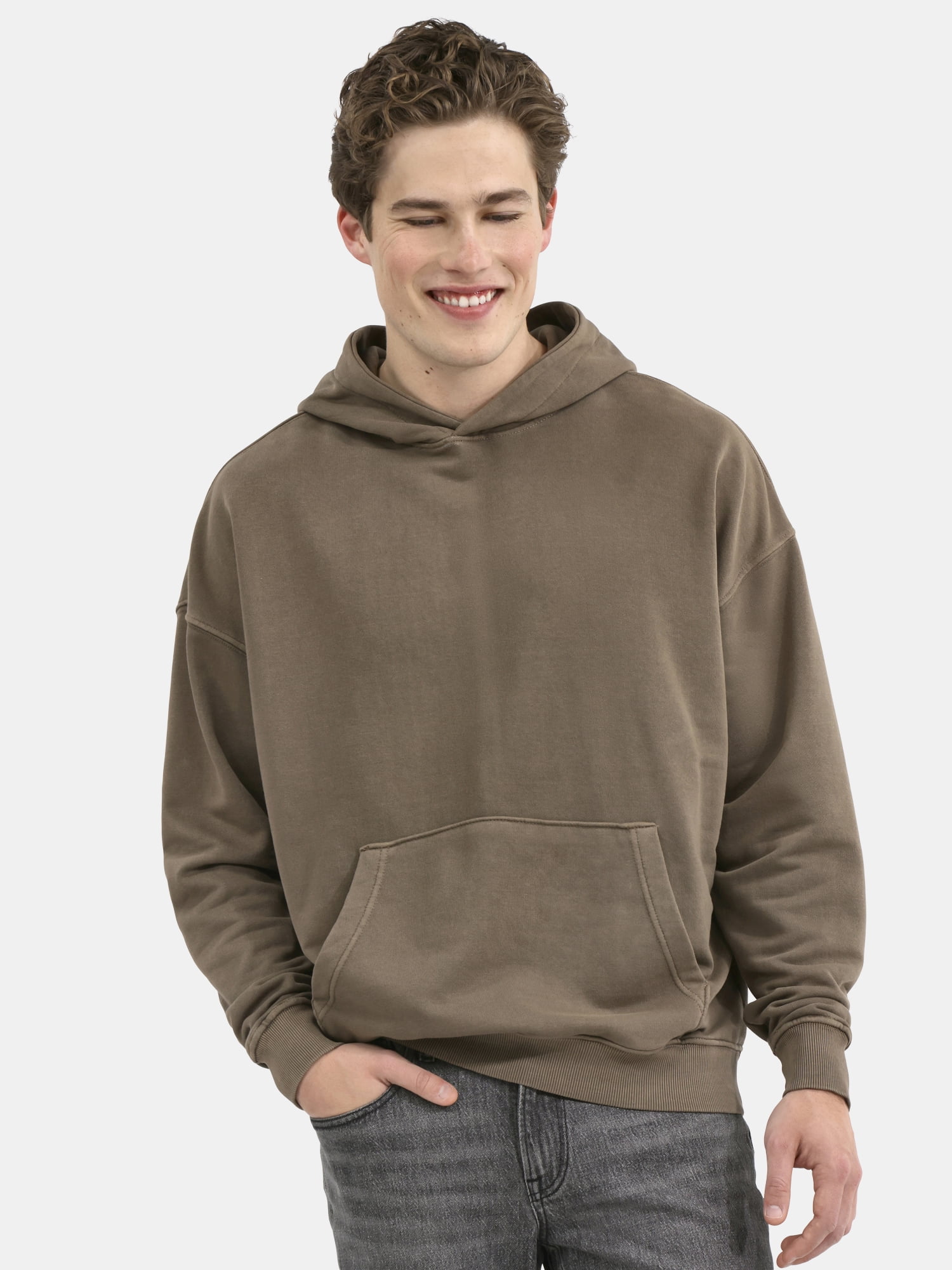 (2 pack) No Boundaries All Gender Oversized Fleece Hoodie Sweatshirt ...