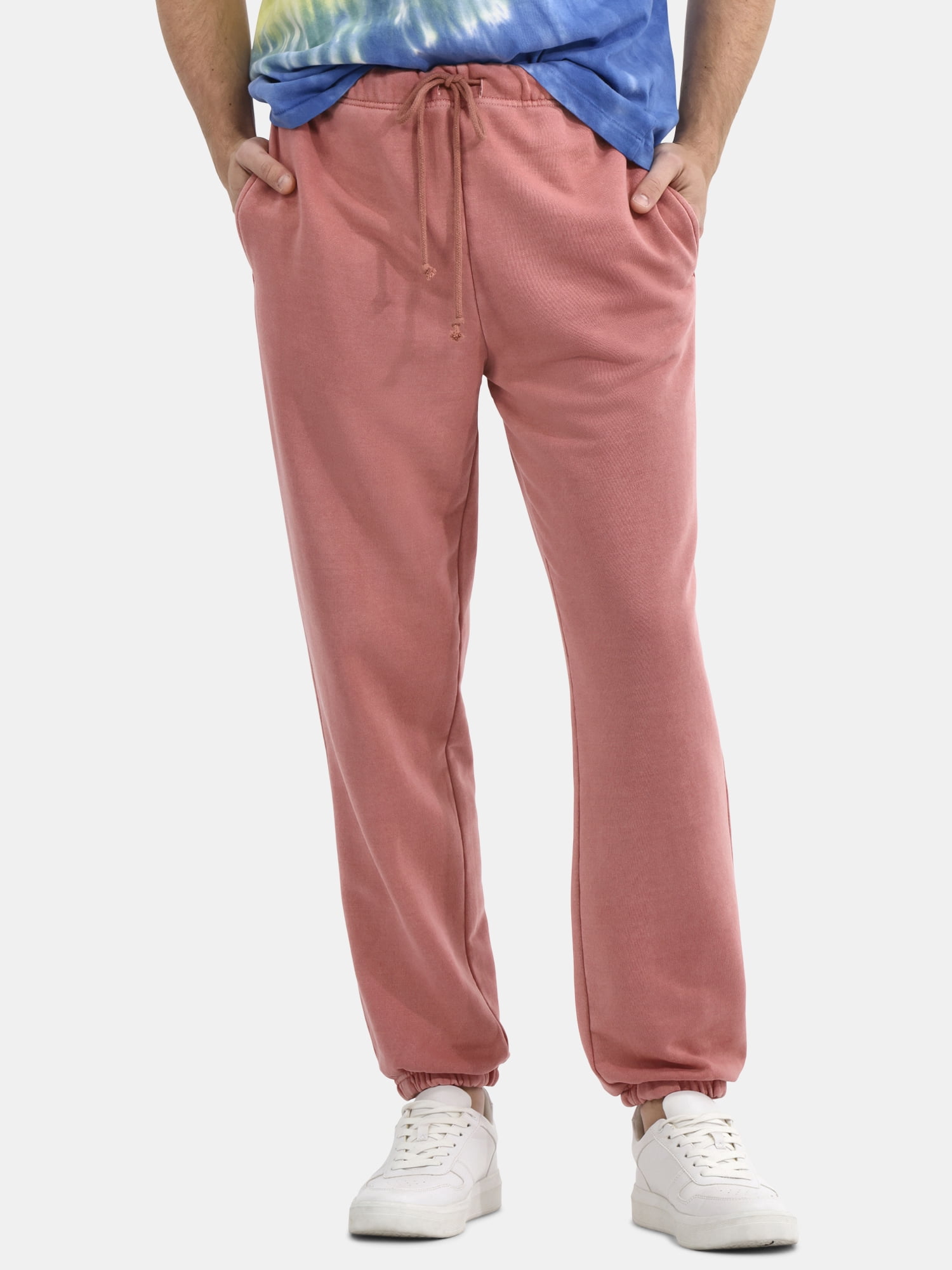 (2 pack) No Boundaries All Gender Soft Fleece Jogger Pants, 30" Inseam ...
