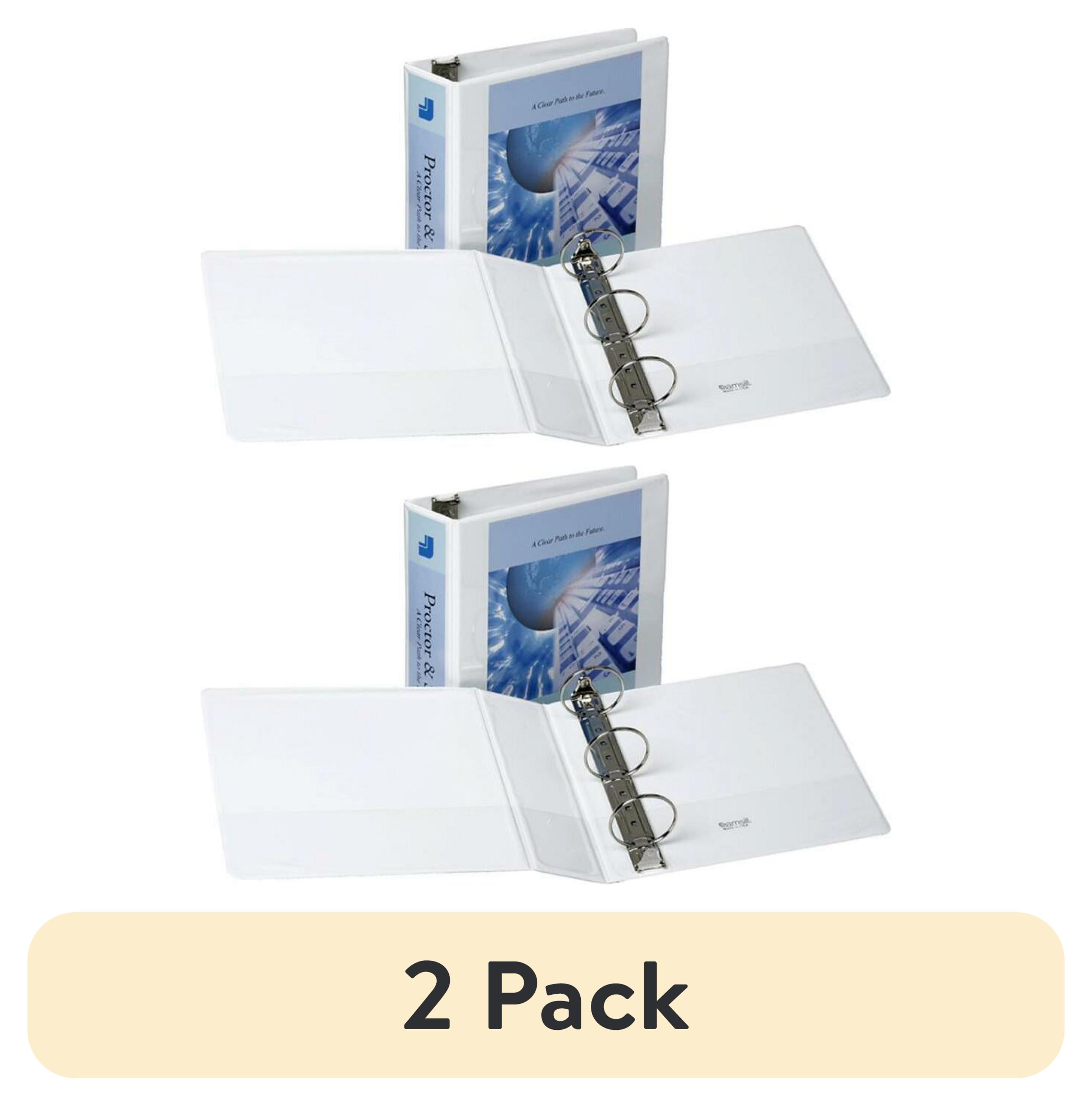 (2 pack) Nonstick Insertable Round Ring Binder - Walmart.com
