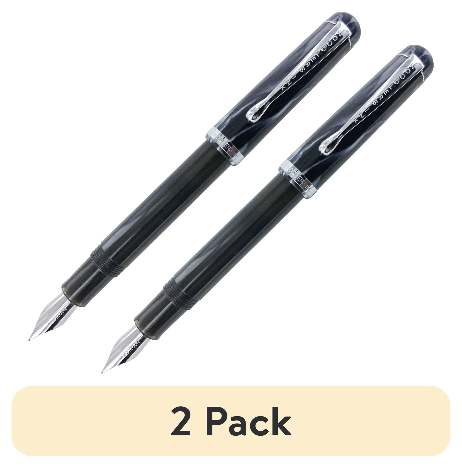 (2 pack) Noodler's Ink Konrad Flex Fountain Pen - Ivory Darkness ...