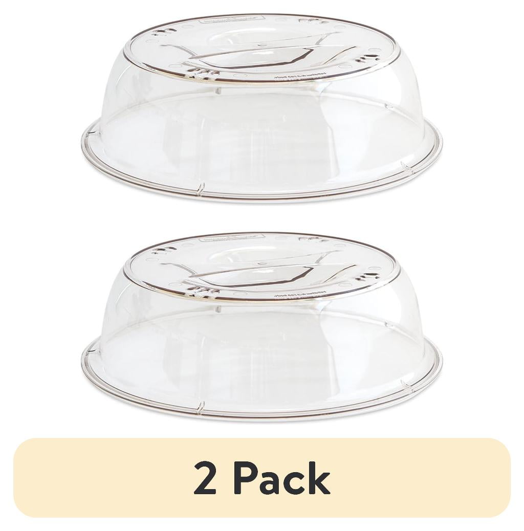(2 pack) Nordic Ware 10 Inch Deluxe Plate Cover - Walmart.com