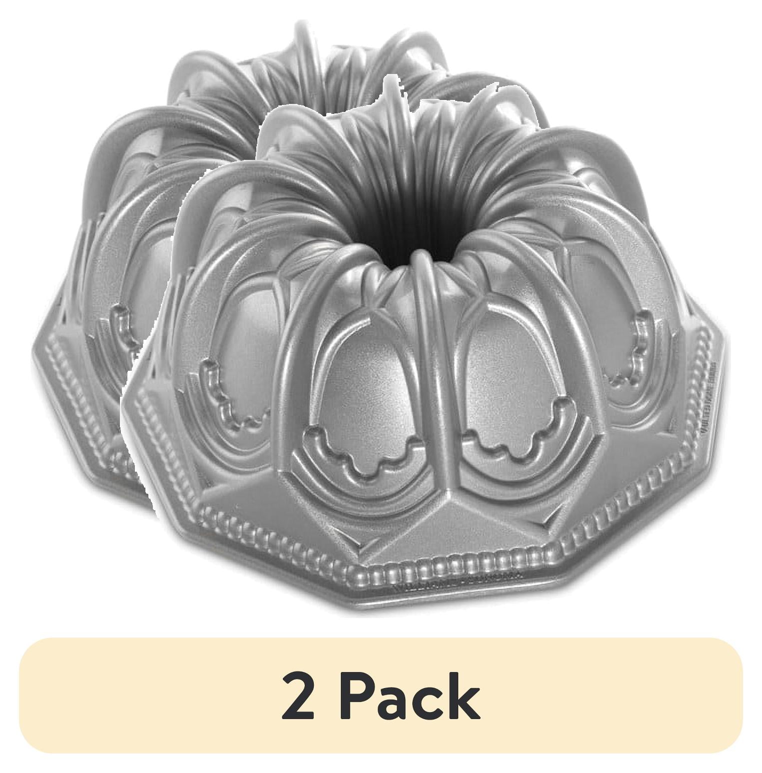 (2 pack) Nordic Ware Vaulted Cathedral Bundt® Pan - Walmart.com
