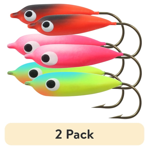 VMC Hover Jig 10oz Floating Jighead #2 Orange Fire UV - Walmart.com