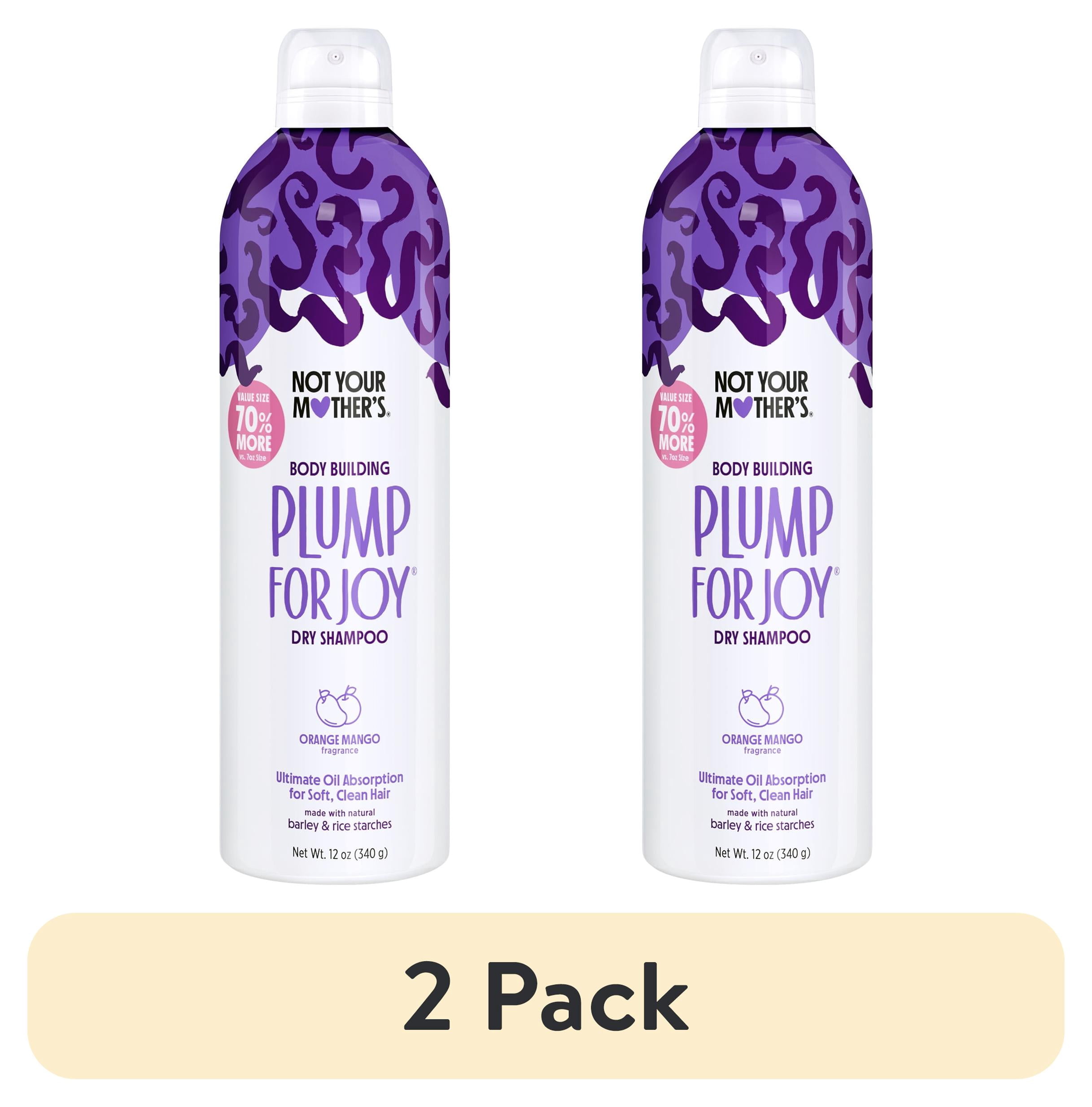 (2 pack) Not Your Mother's Plump for Joy Jumbo Dry Shampoo, 12 oz ...