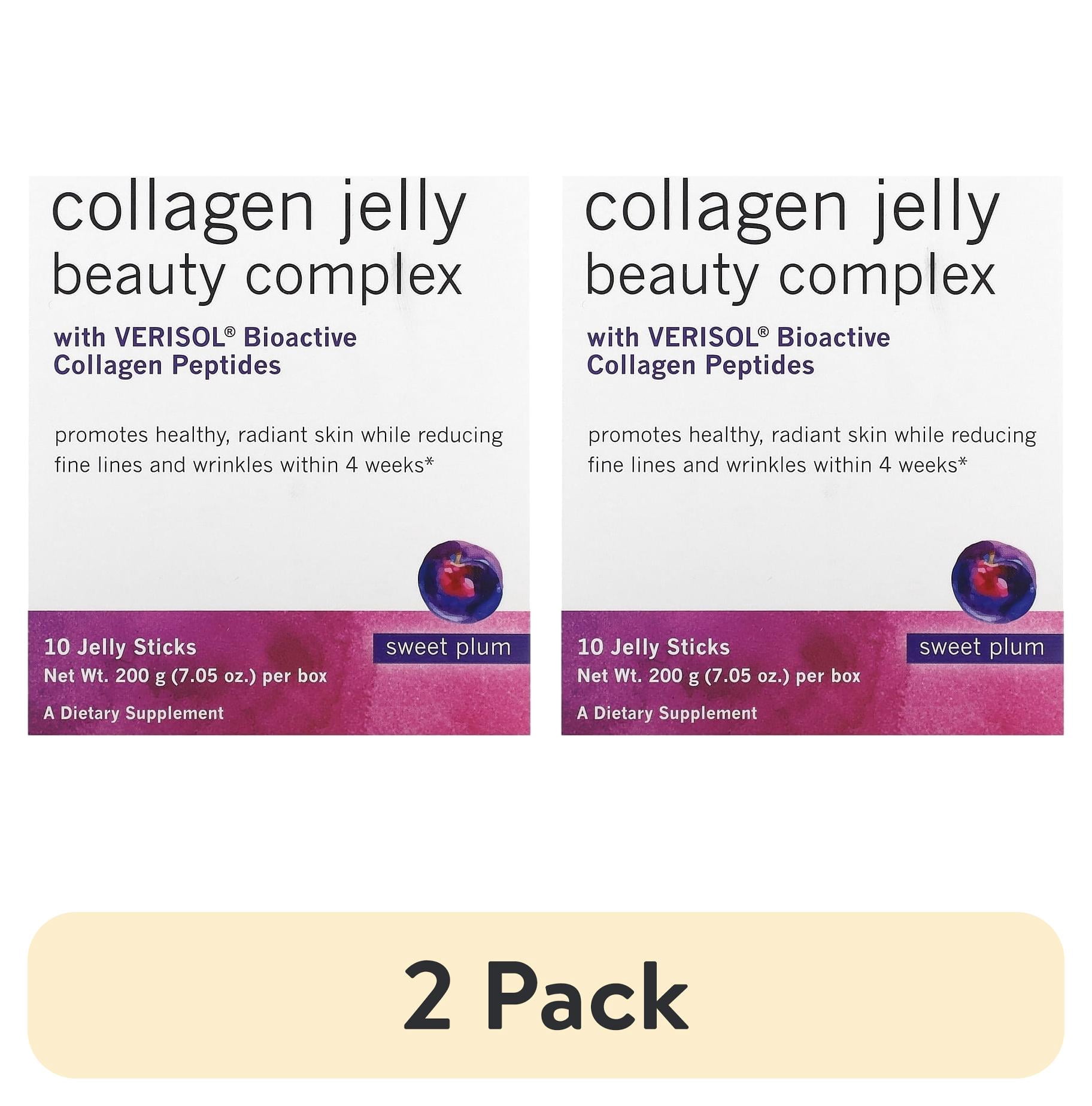 (2 pack) Now Foods Collagen Jelly Beauty Complex - Sweet Plum 10 Jelly ...