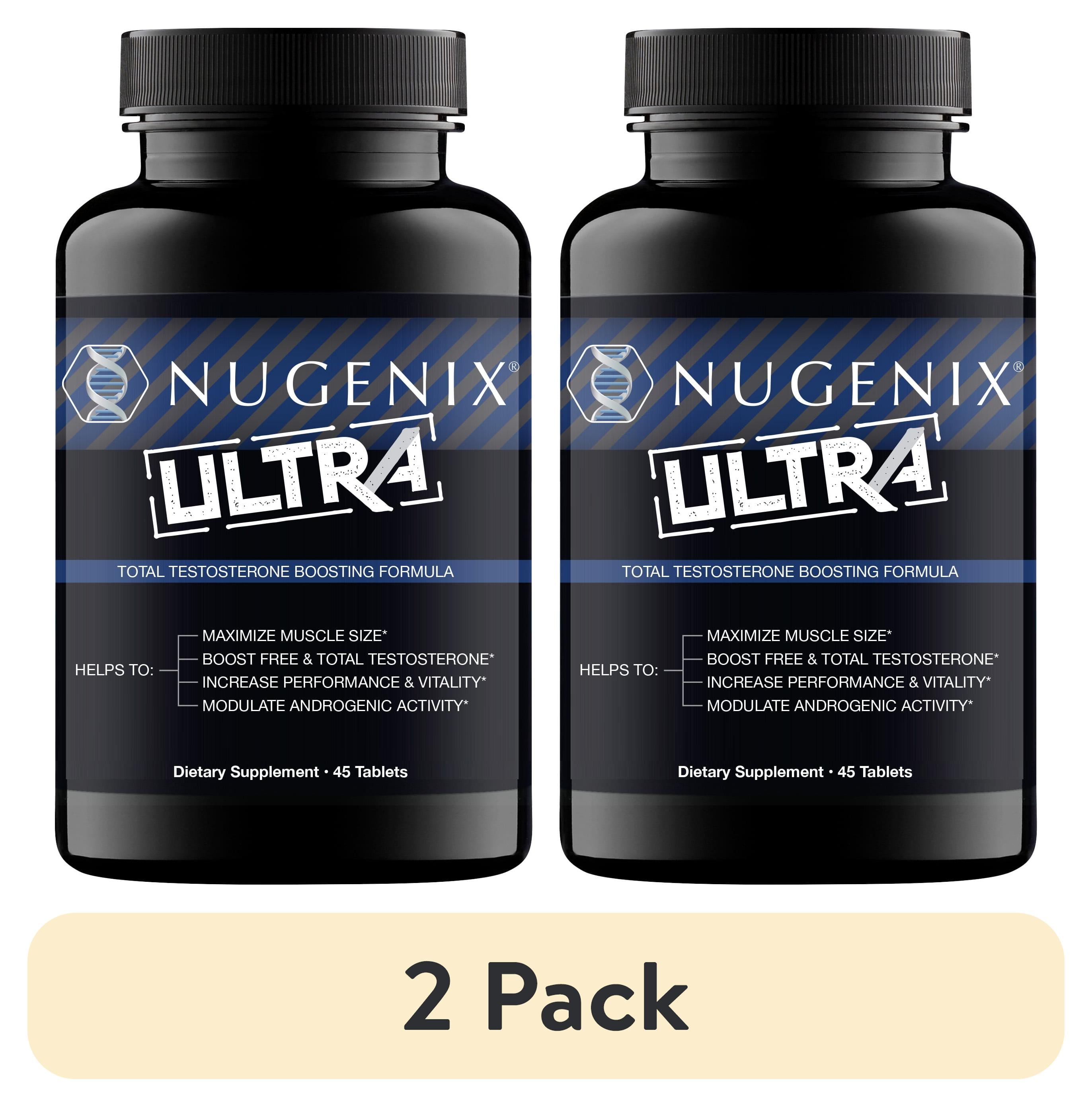 (2 pack) Nugenix Ultra Total and Free Testosterone Booster for Men ...