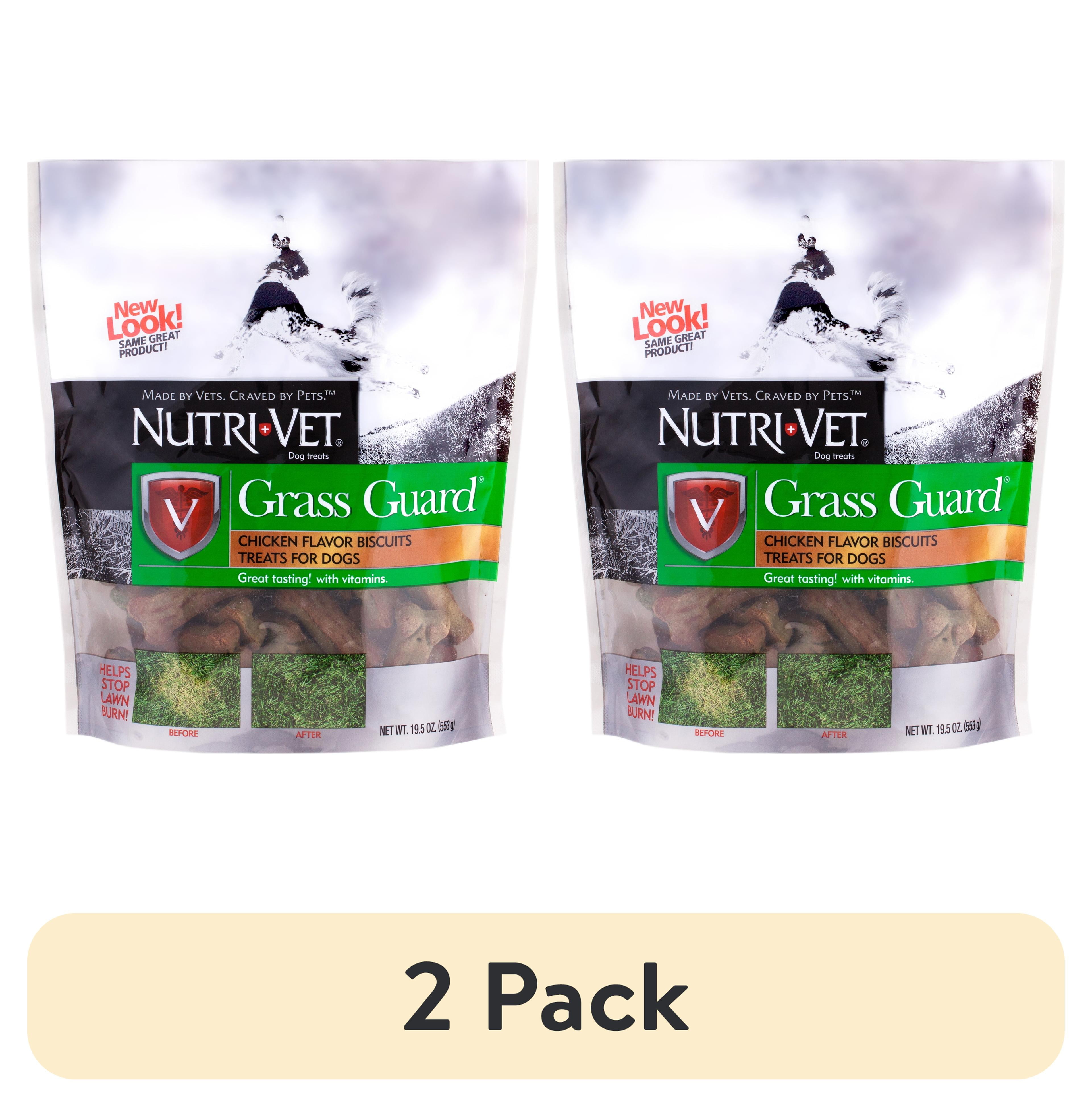 (2 pack) Nutri-Vet Grass Guard Biscuits for Dogs 19.5 ounces - Walmart.com