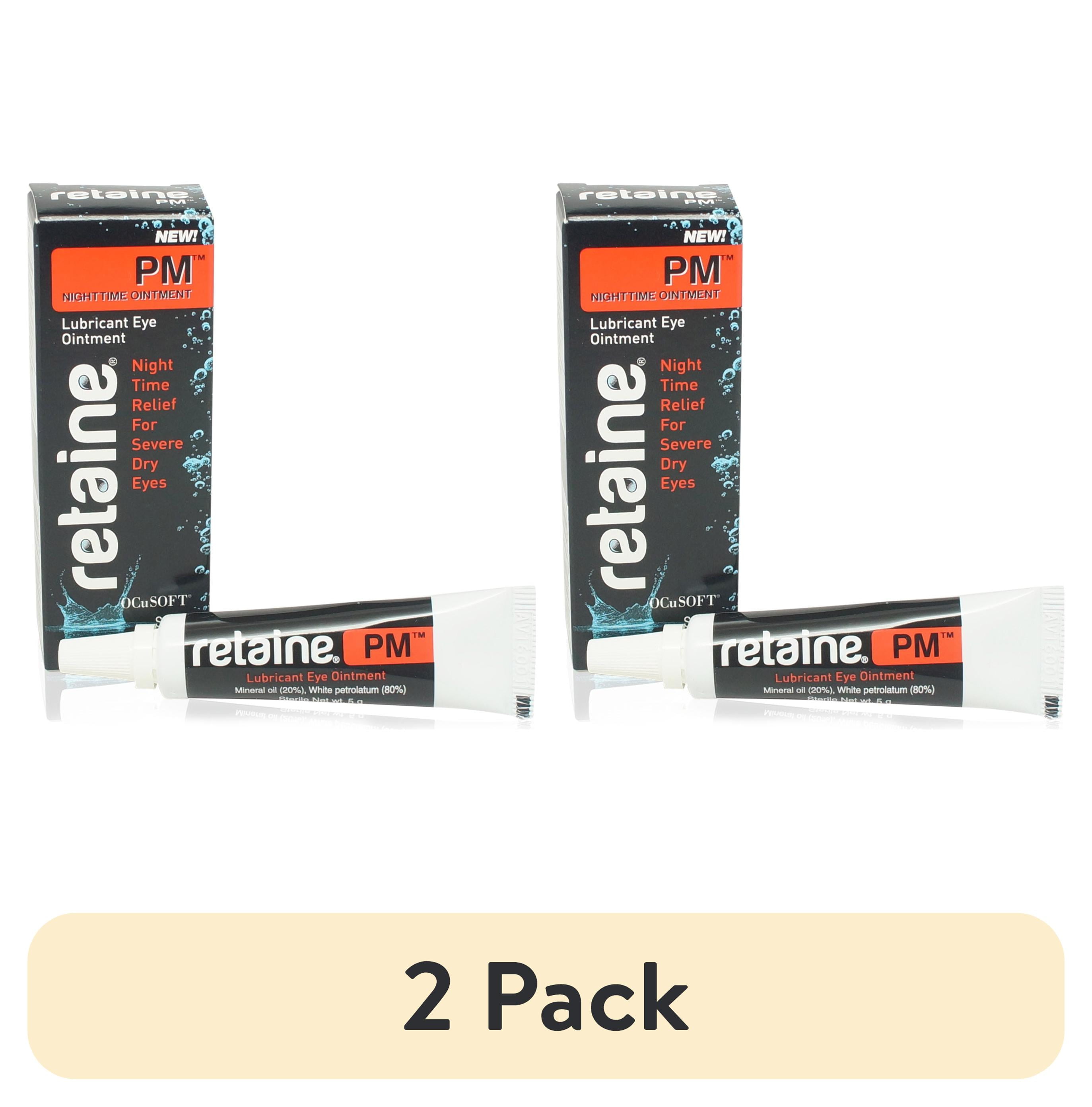 (2 pack) OCuSOFT Retaine PM Preservitive Free Lubricant Eye Ointment, 5 ...