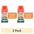 (2 pack) OFF! FamilyCare Insect Repellent I, Smooth & Dry Mosquito Bug ...