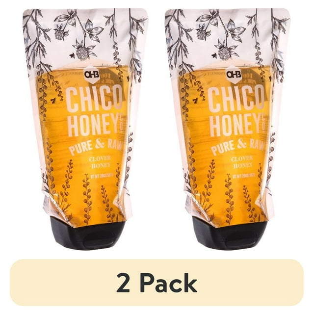 (2 pack) OHB Chico Honey Company, Montana Sweet Clover, 20oz, Squeeze ...