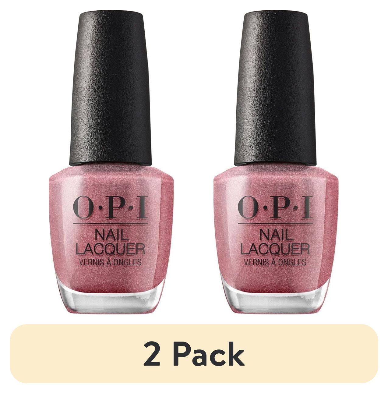 (2 pack) OPI Nail Lacquer, Chicago Champagne Toast, Nail Polish, 0.5 fl oz - Walmart.com