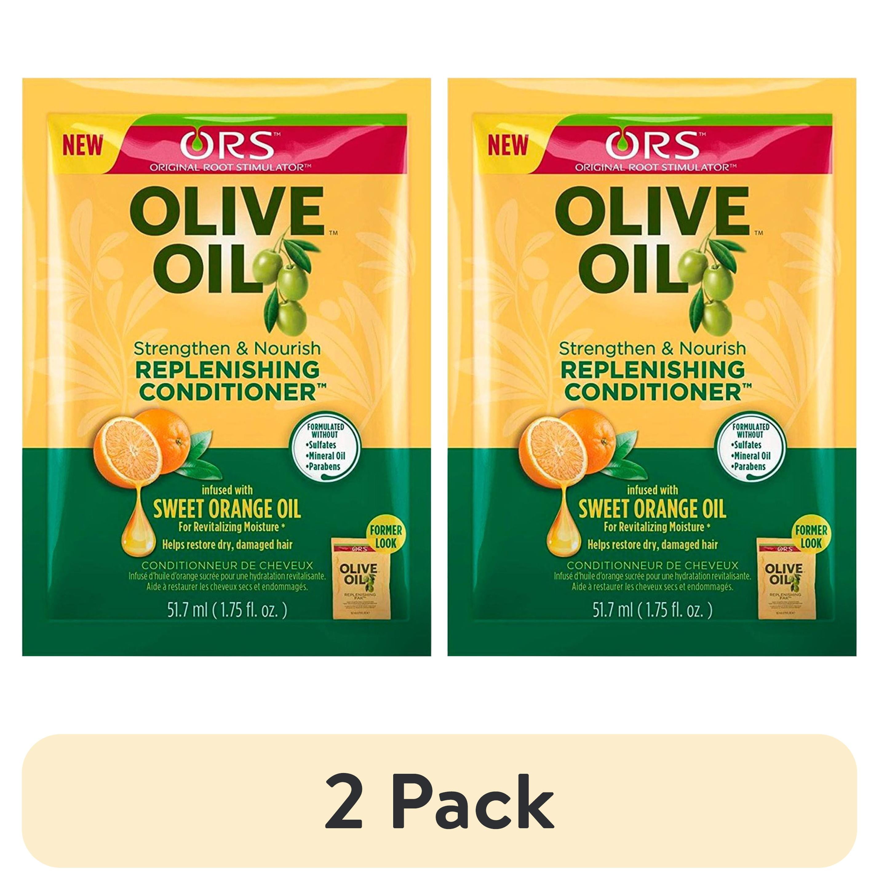 (2 pack) ORS Olive Oil Strengthen & Restore Replenishing Hair ...