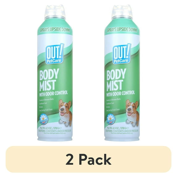 (2 pack) OUT! Fresh Scent Body Mist Spray Cologne for Dogs - 6.3oz ...