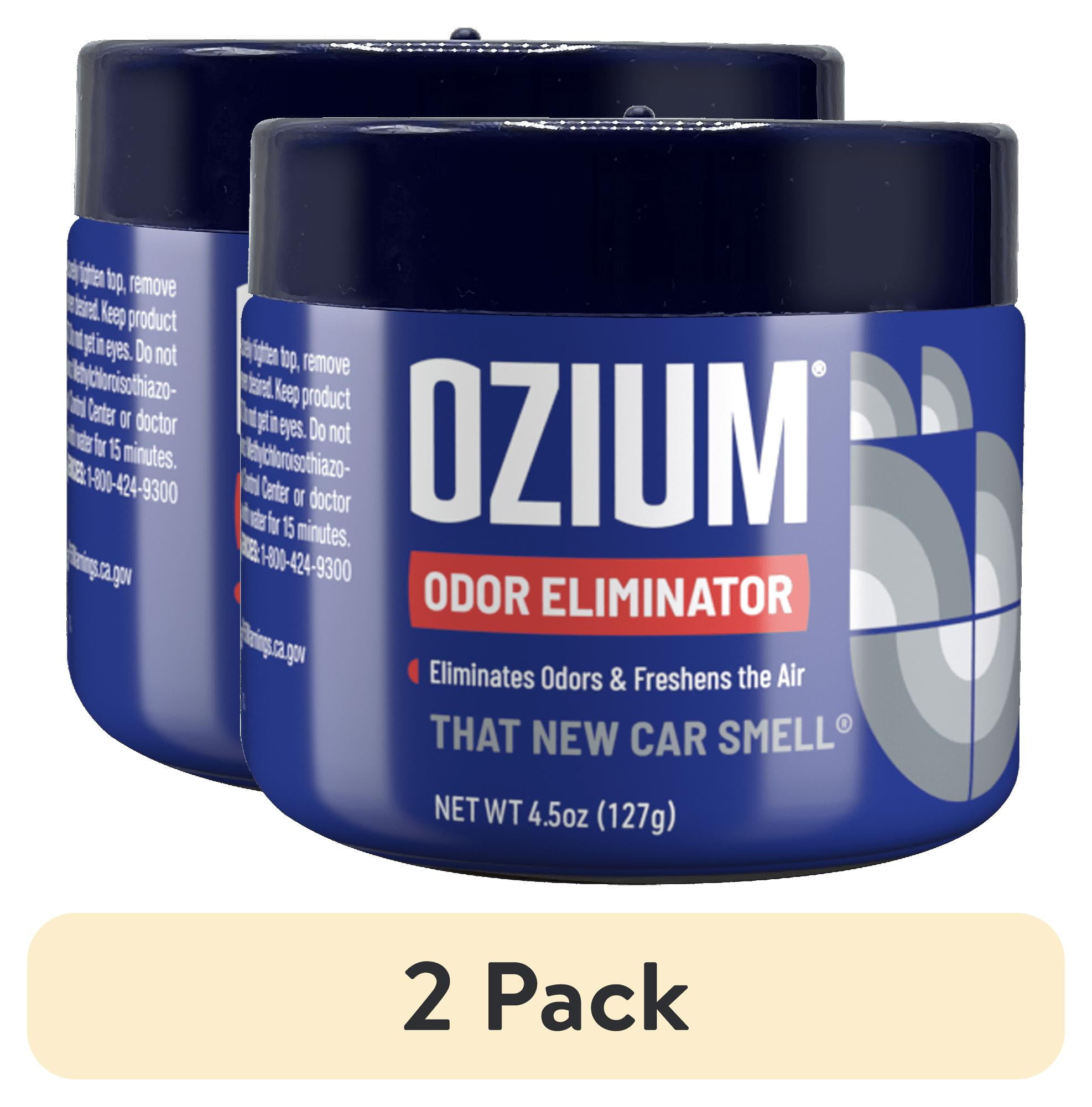 (2 pack) Ozium New Car Gel Can 4.5oz - Walmart.com