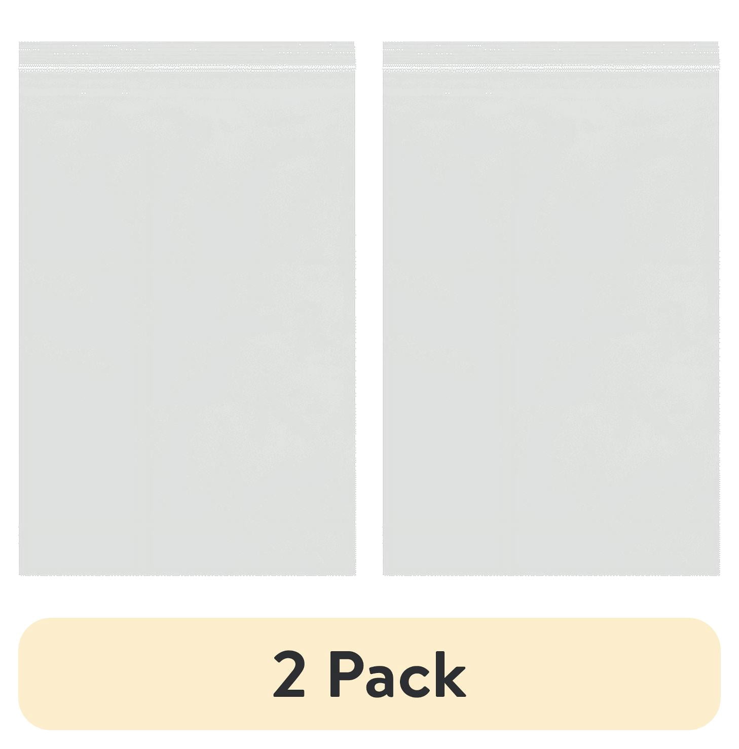 (2 pack) Office Depot® Brand Reclosable Poly Bags, 6-mil, 7" x 10 ...