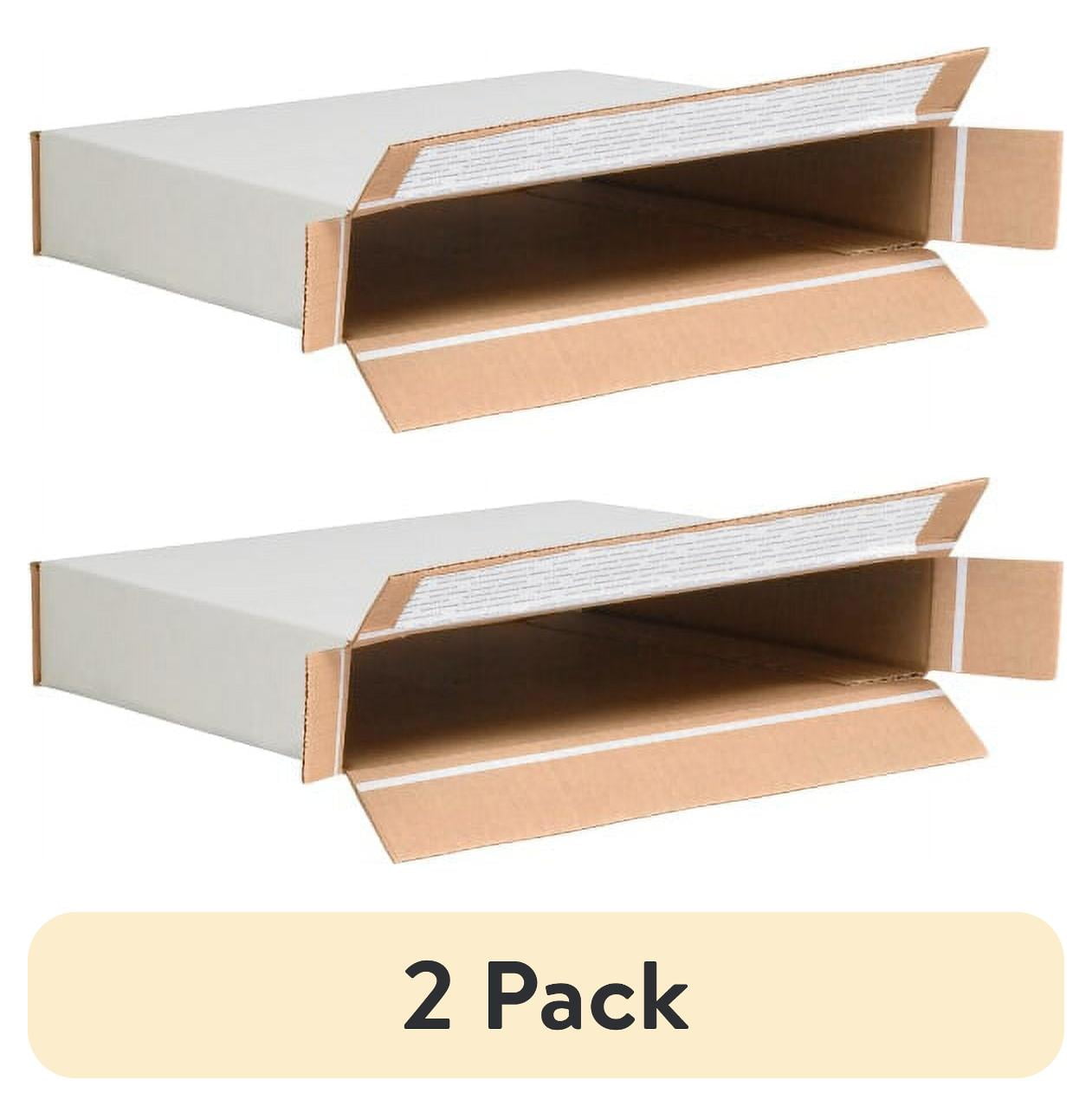 (2 pack) Office Depot® Brand White Self-Seal Side-Loading Corrugated ...