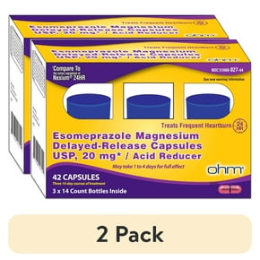 Omeprazole in Antacids and Heartburn Relief - Walmart.com