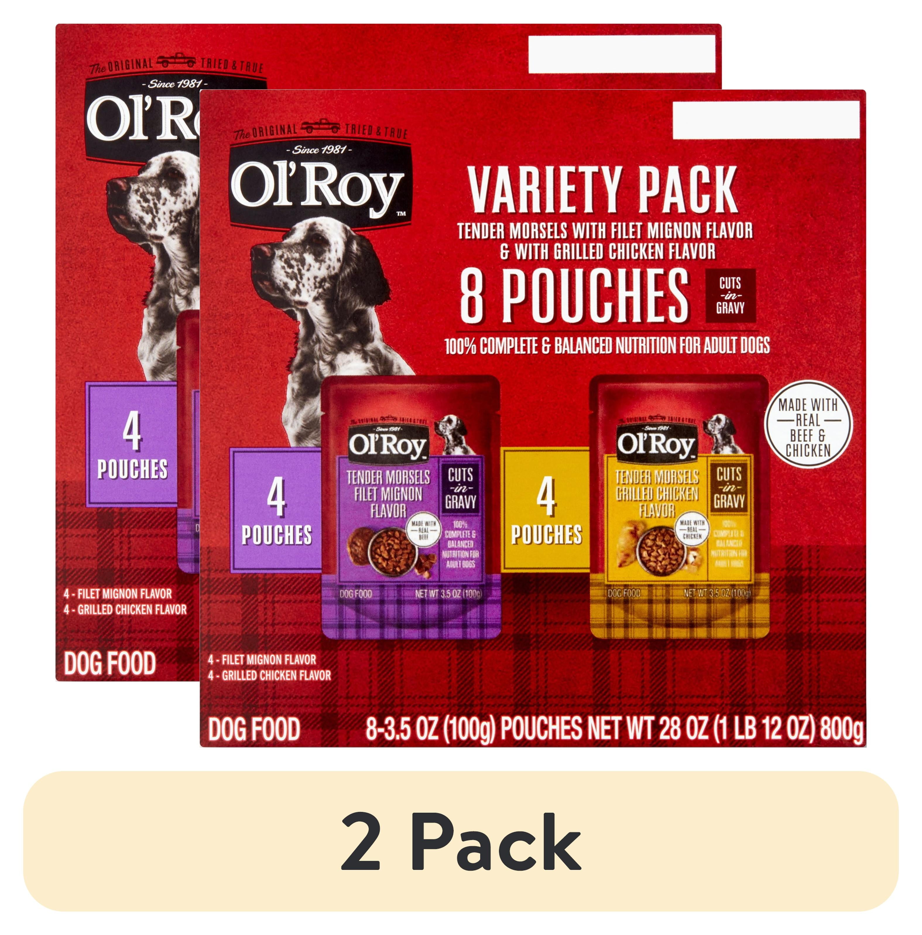 Ol' Roy Tender Morsels 8pk - Pet food wholesale for retail - Walmart ...