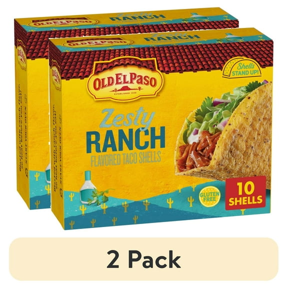 Taco Bell Hard Crunchy Taco Shells, 12 ct, 4.5 oz Box - Walmart.com