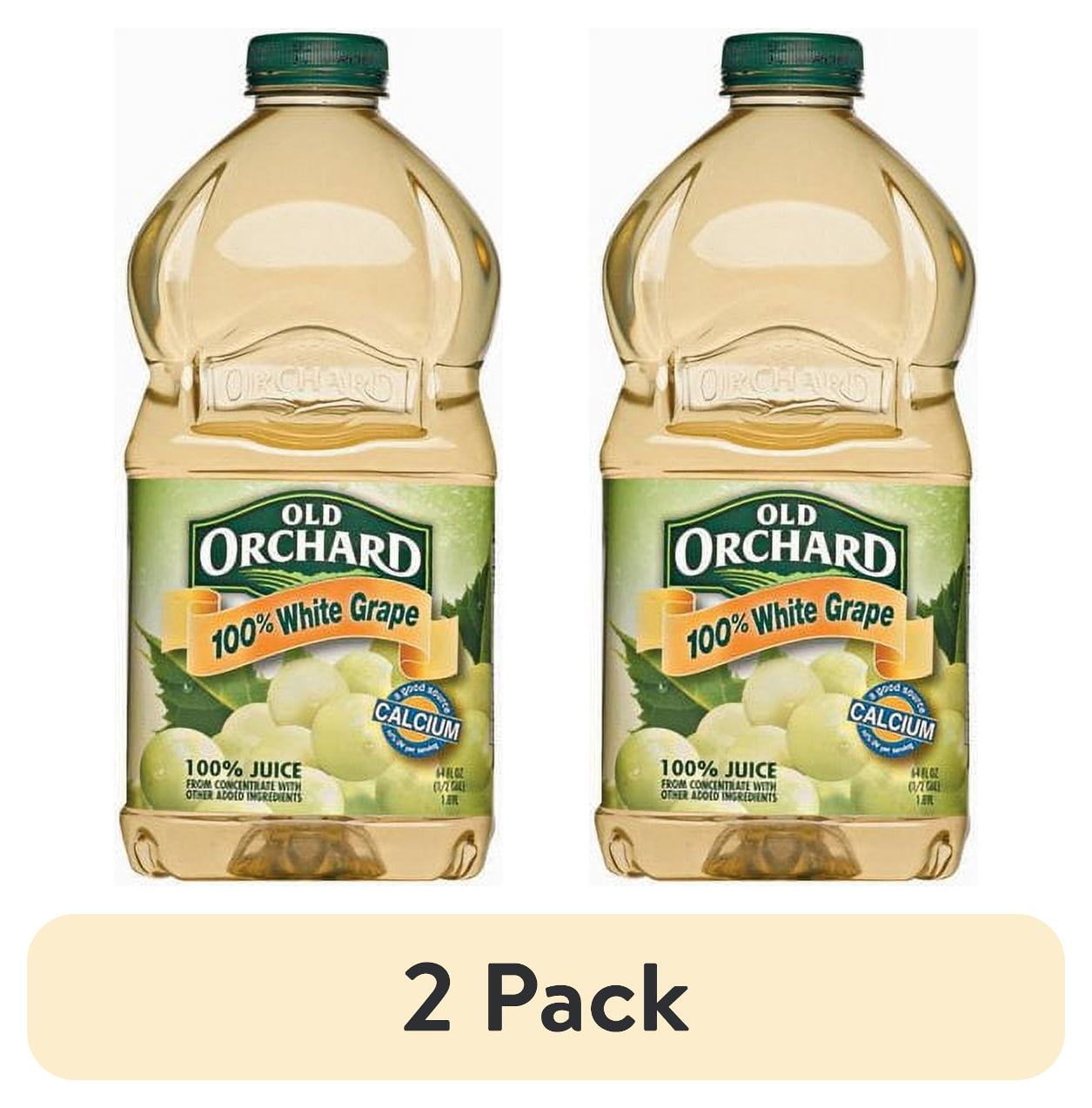 (2 pack) Old Orchard 100% White Grape Juice, 64 Fl. Oz. - Walmart.com