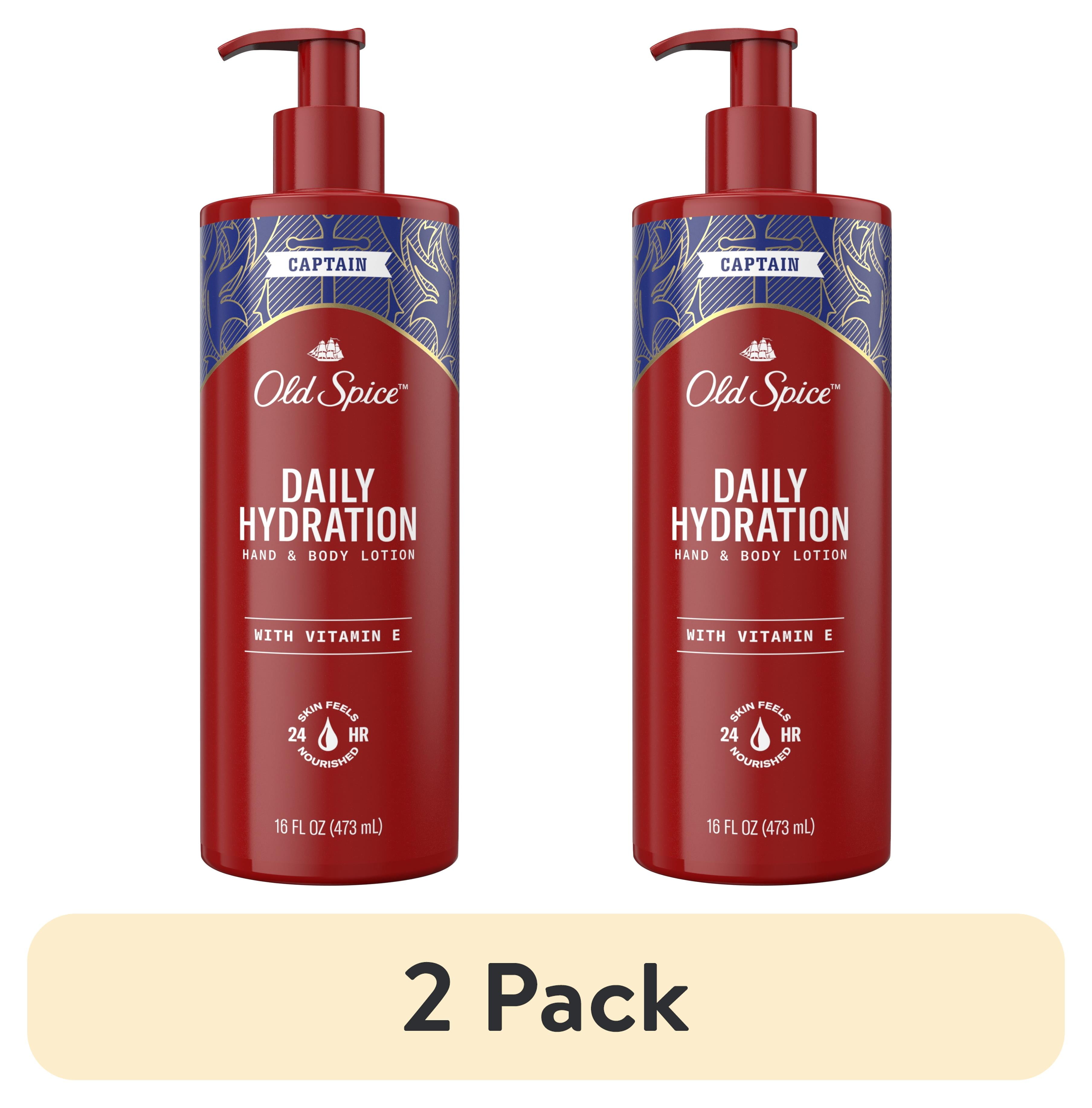 (2 pack) Old Spice Daily Hydration Hand & Body Lotion With Vitamin E ...