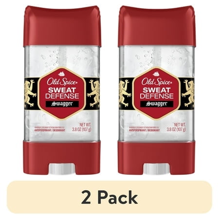 (2 pack) Old Spice Red Zone Swagger Scent Clear Gel Antiperspirant ...