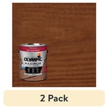 (2 pack) Olympic Maximum 1 Gallon ST-2022 Russet Semi-Transparent ...