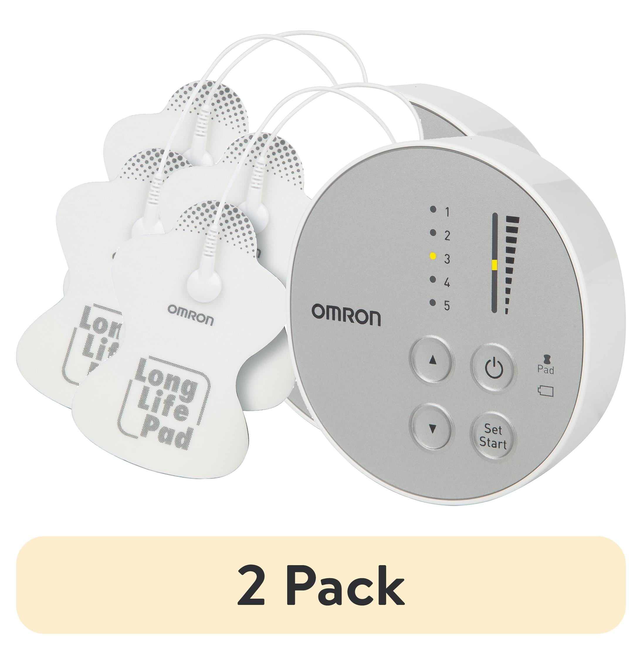(2 pack) Omron Pocket Pain Pro Tens Unit, PM400 - Walmart.com