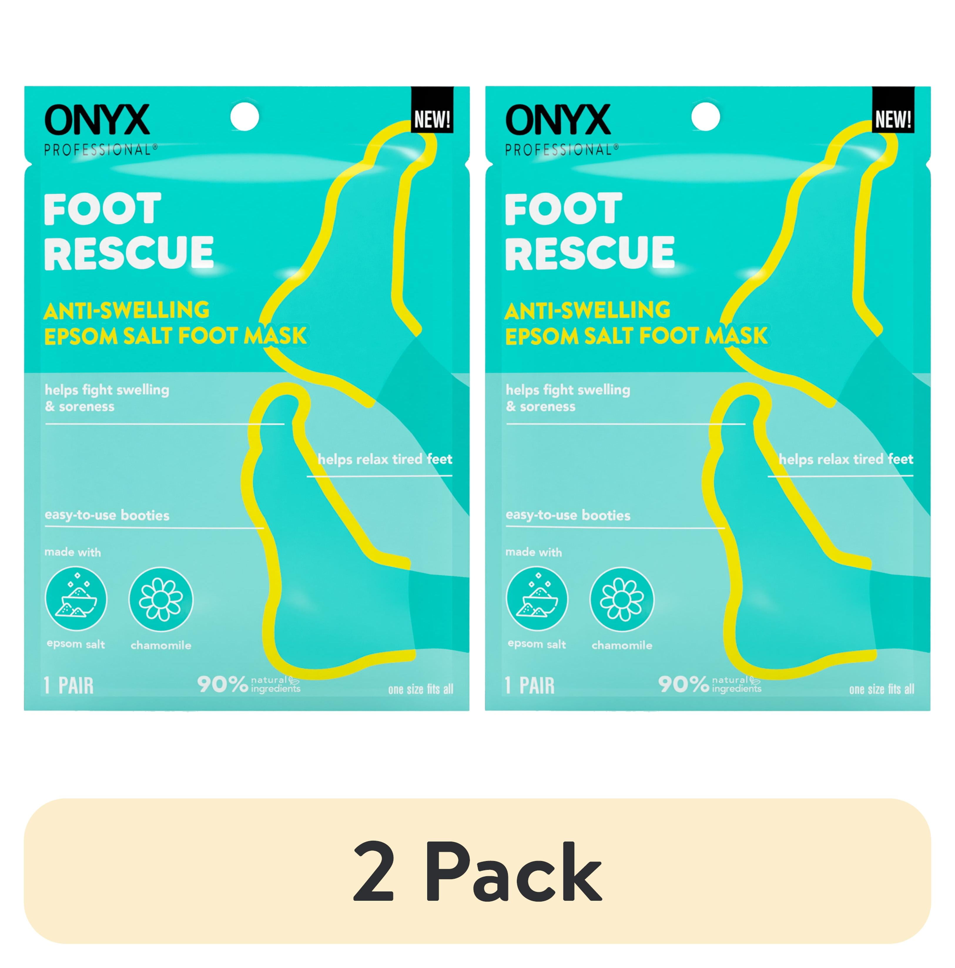 (2 pack) Onyx Professional Foot Rescue Anti-Swelling Epsom Salt Foot ...