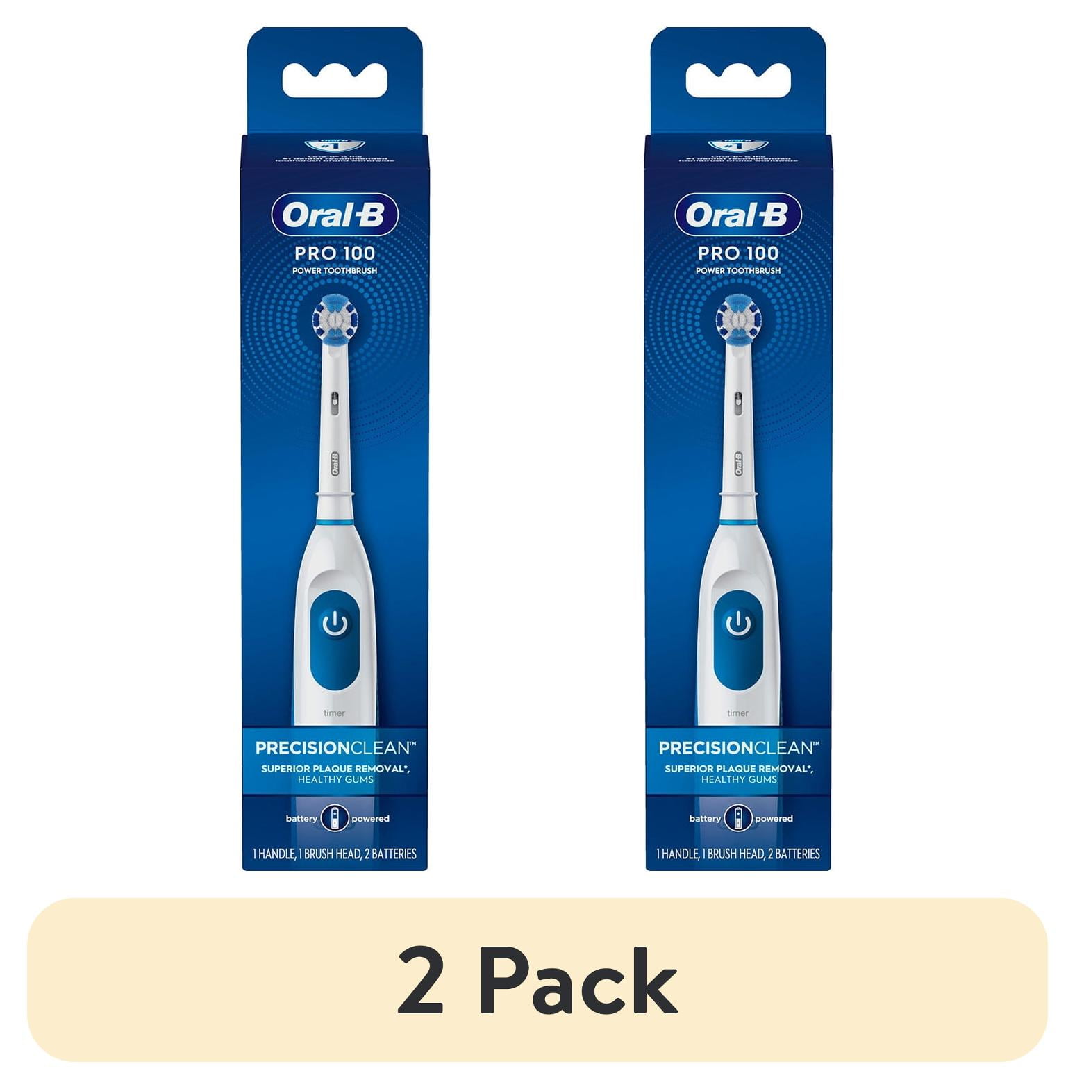 (2 pack) Oral-B Pro Health Clinical Battery Powered Toothbrush, 1 Ct ...